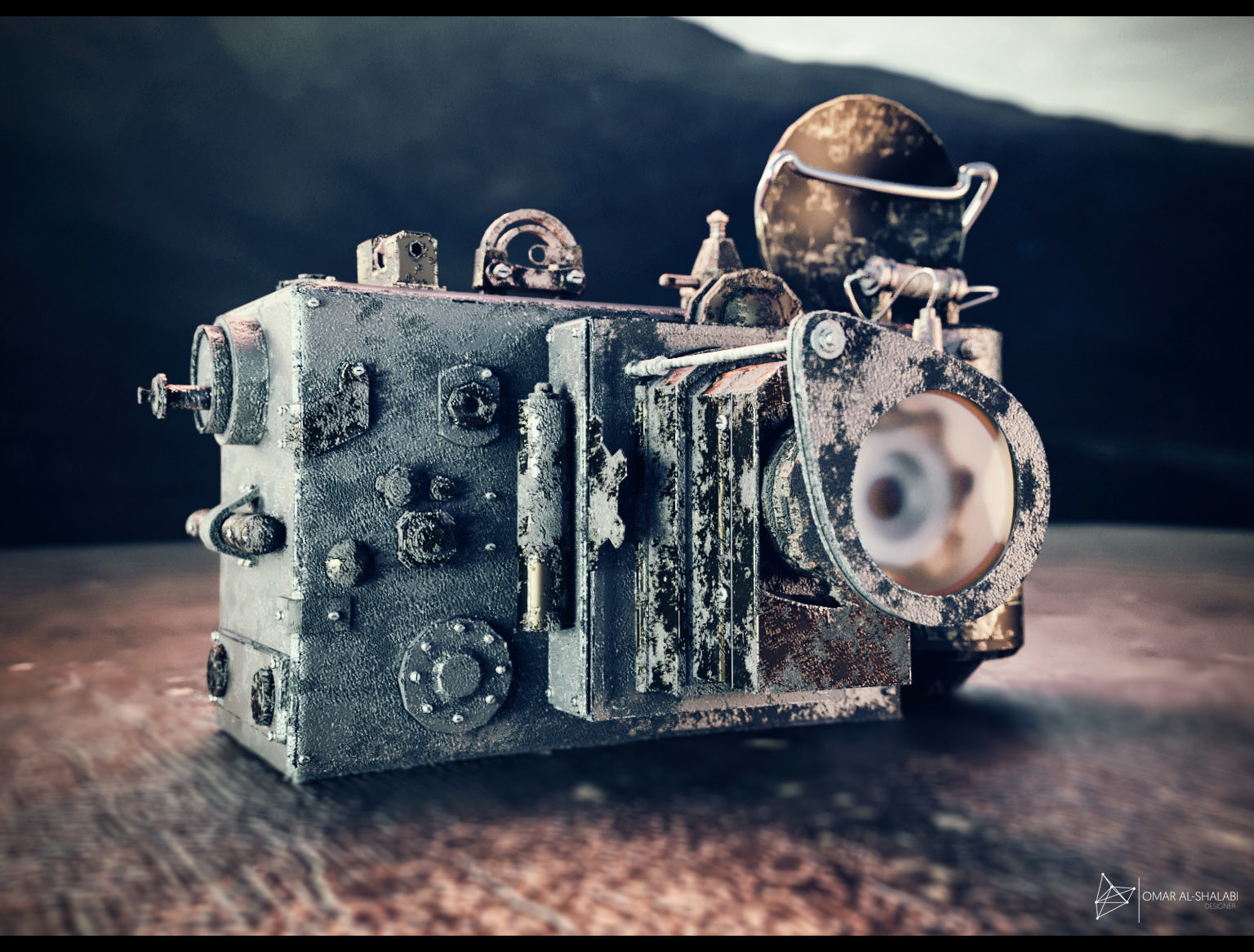 ArtStation - Steampunk Camera
