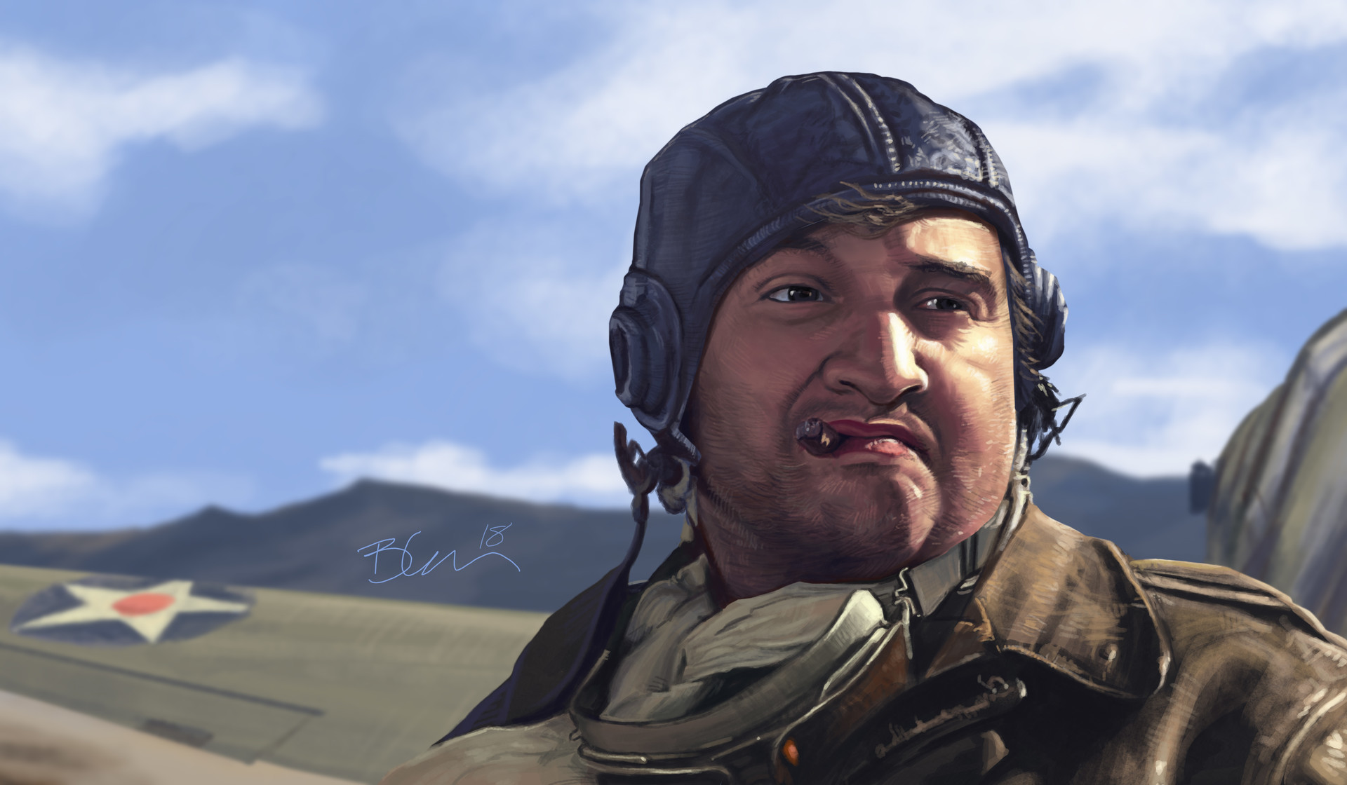 Corey Blake - Captain Wild Bill Kelso - and don't you forget it.