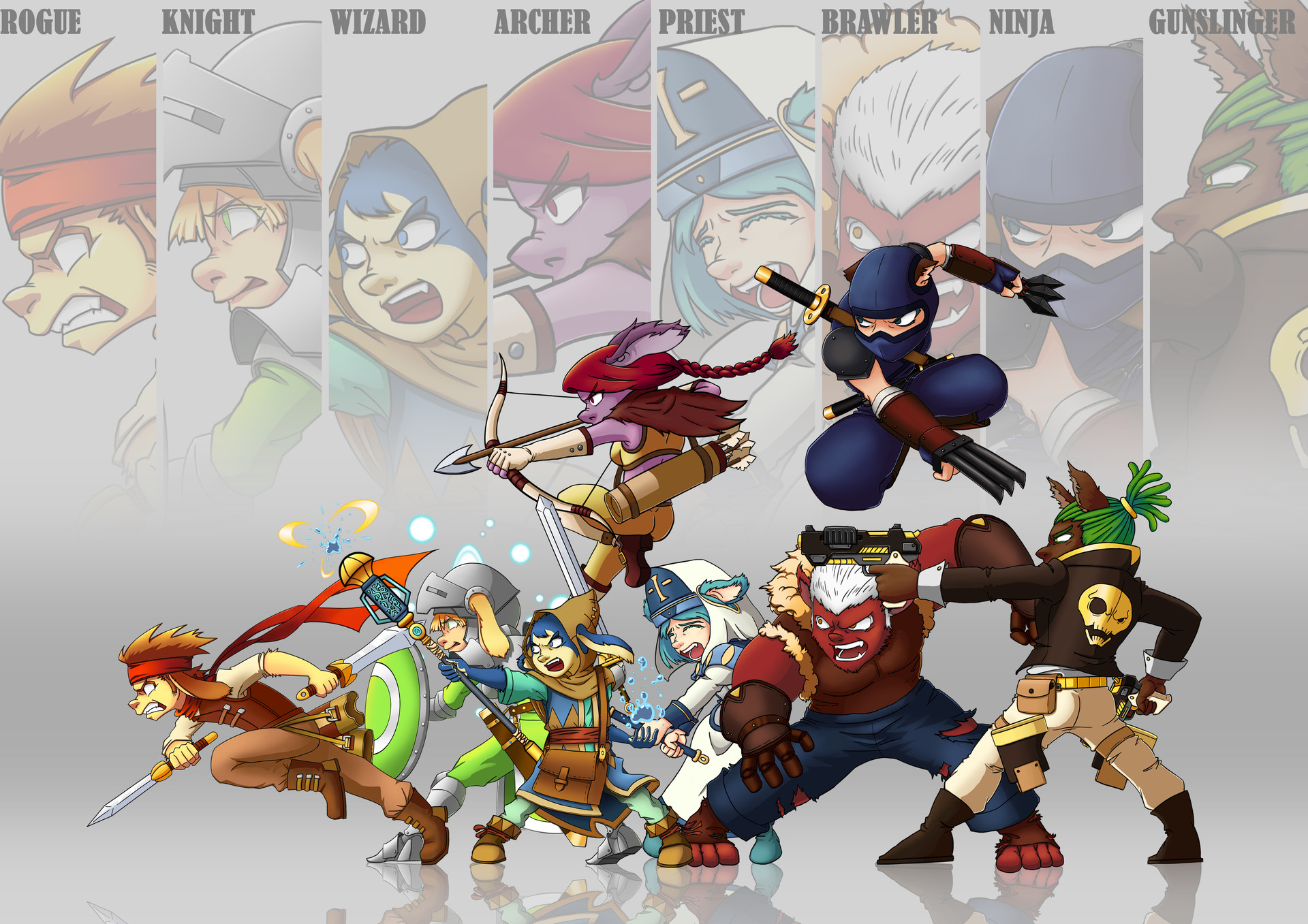 ArtStation - Beast Character Classes