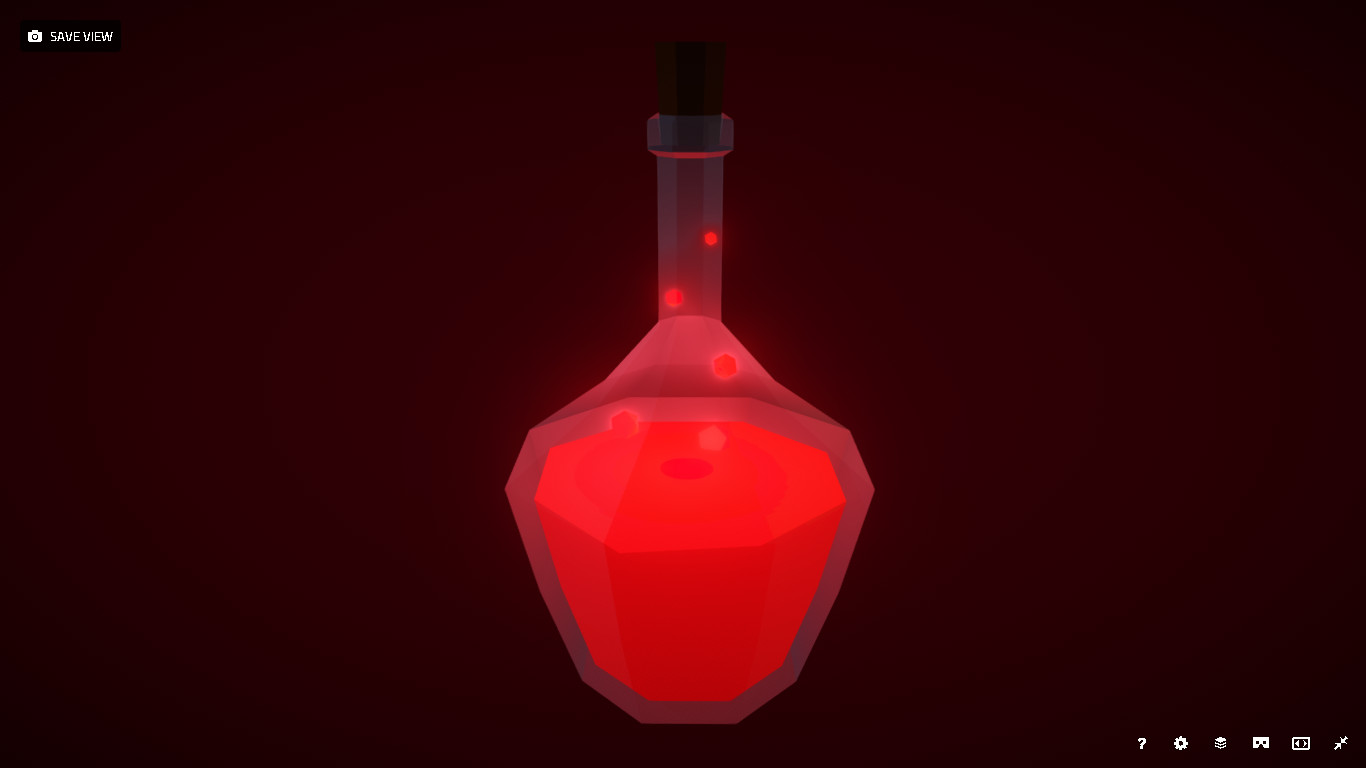 ArtStation - LowPoly Potion