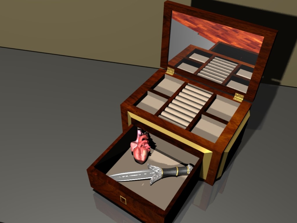 ArtStation - Mysterious Jewelry Box