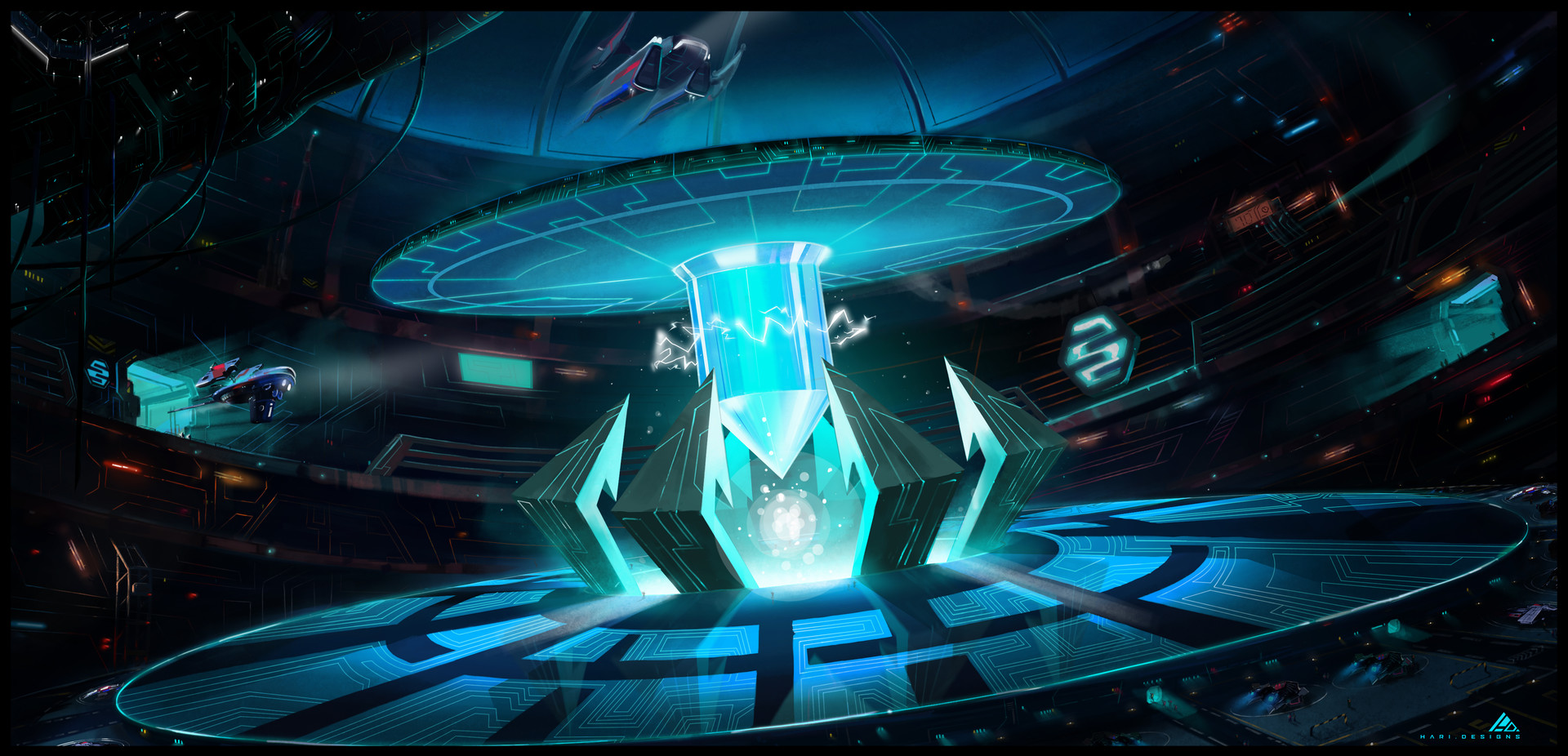 artstation space shuttle