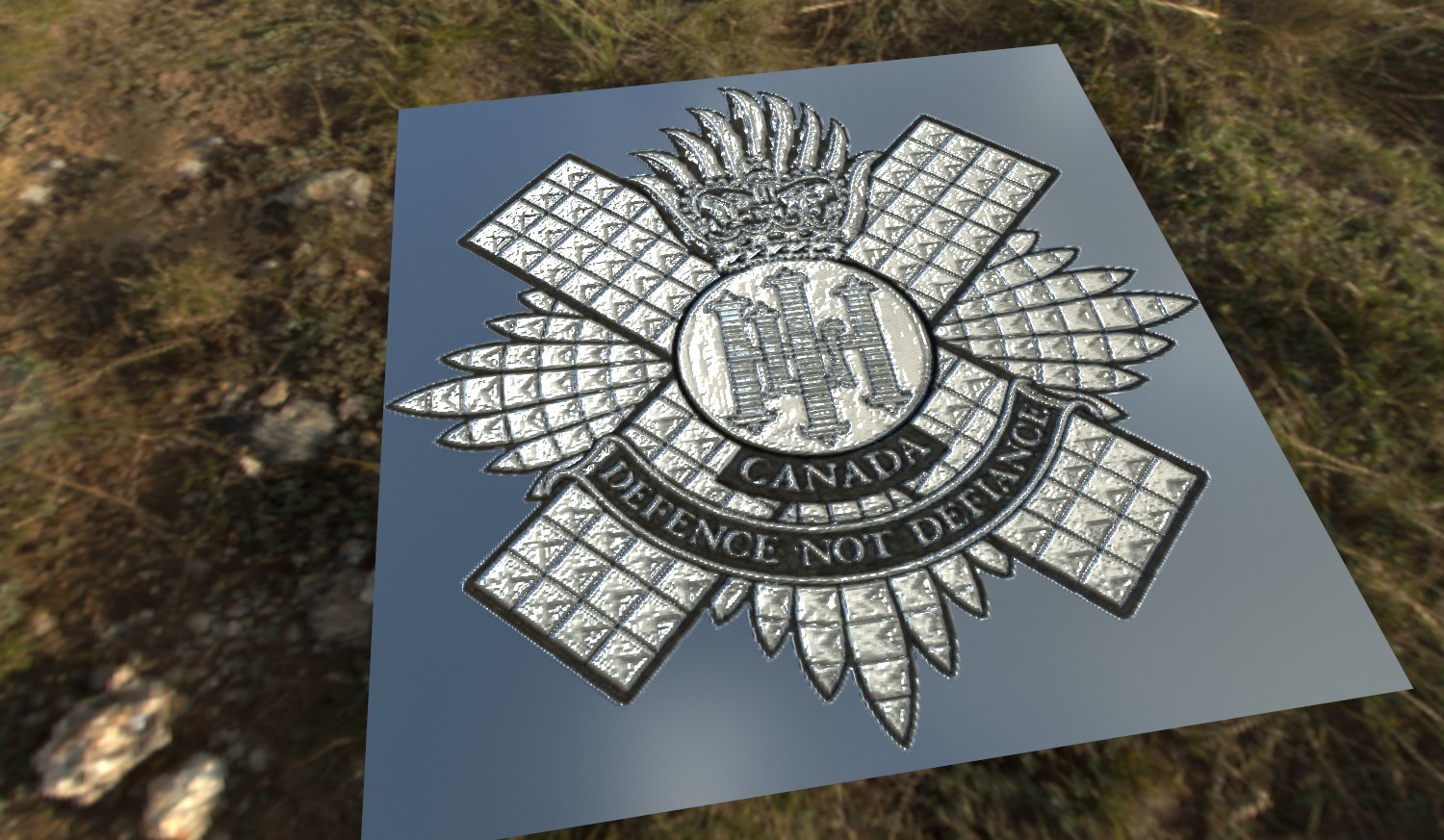 ArtStation - Canadian Forces Cap badges