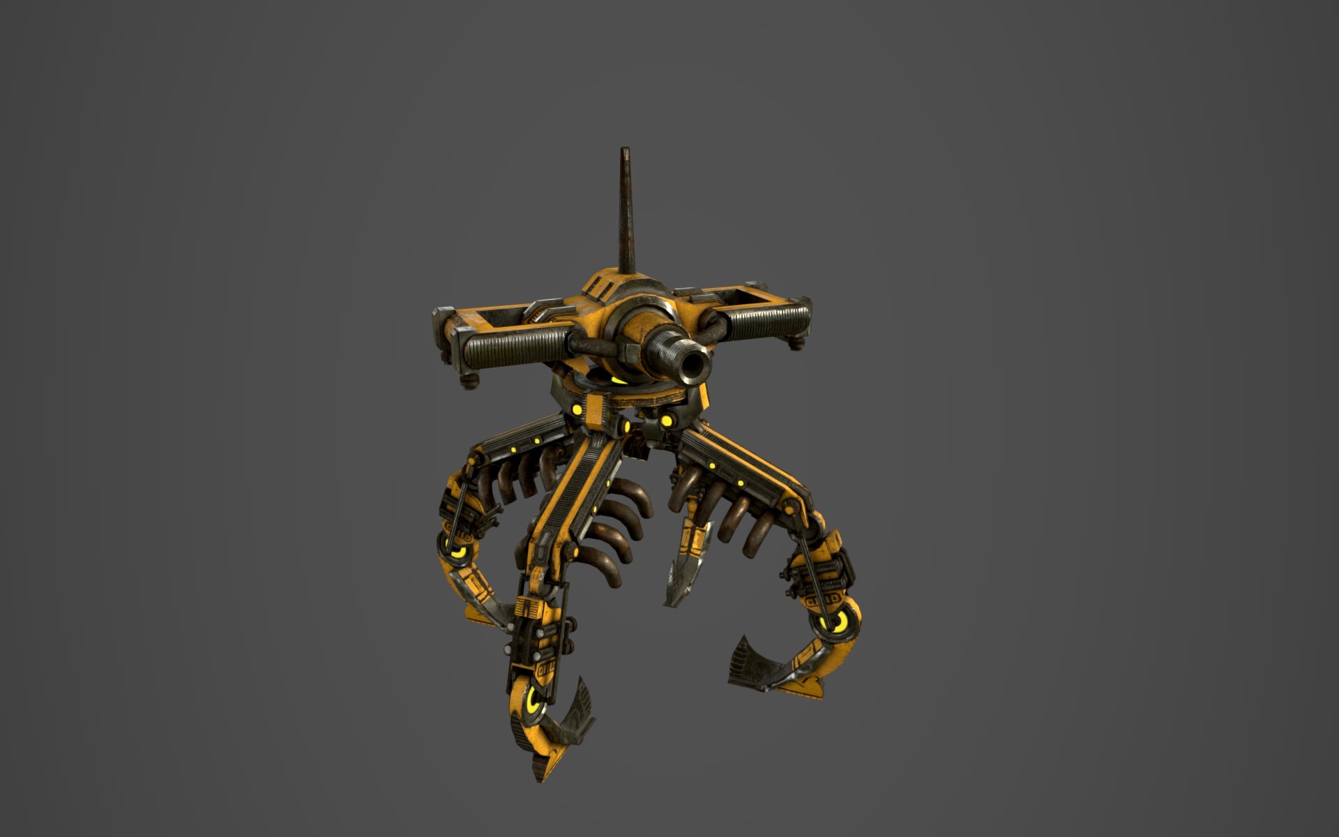 ArtStation - Spider Mech