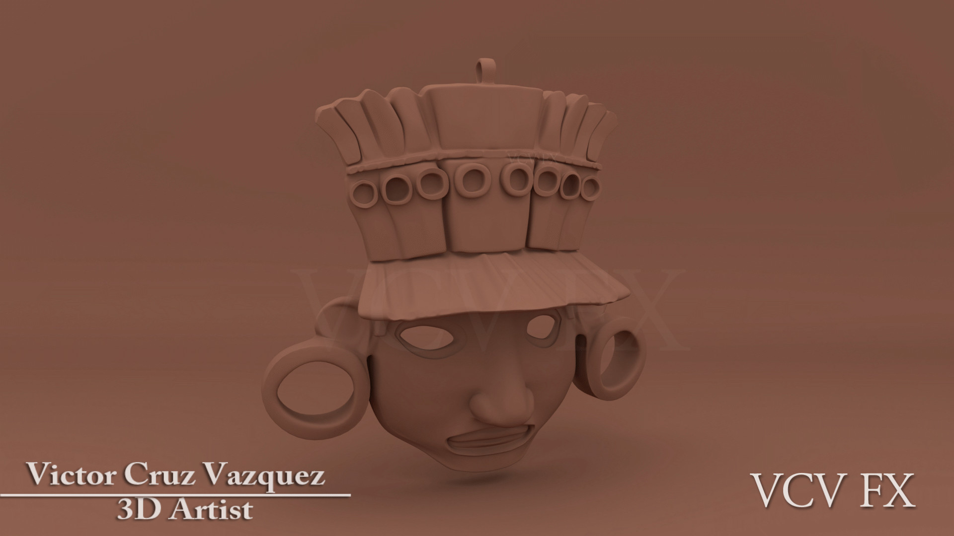 Victor Cruz Vazquez - Xipe Totect 3D Model FanArt Sample