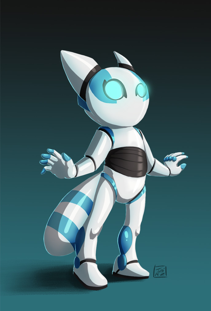 Jamie-Sue Heise - Raccoon Friend (Bitsy Bot)