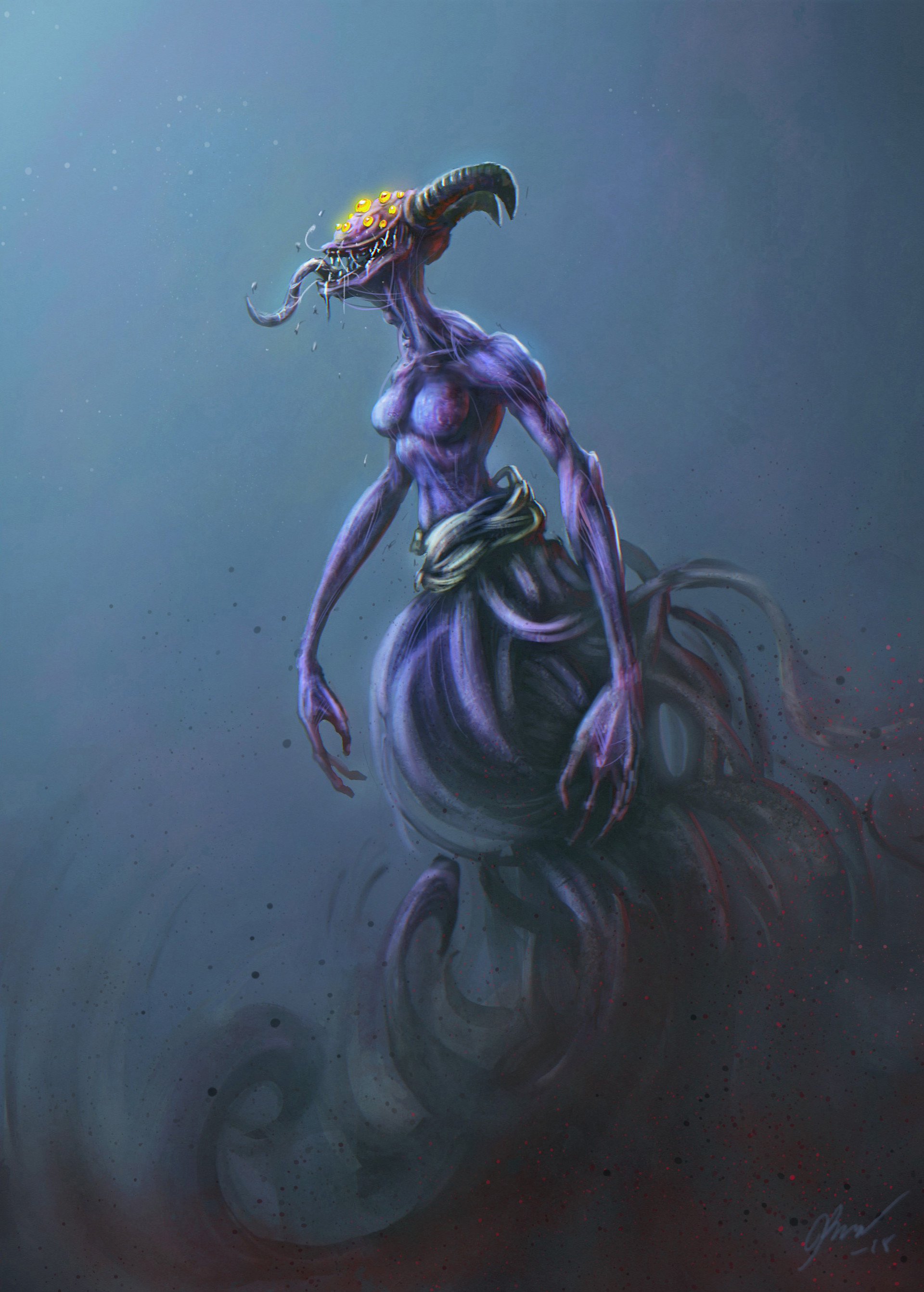 ArtStation - Wraith creature