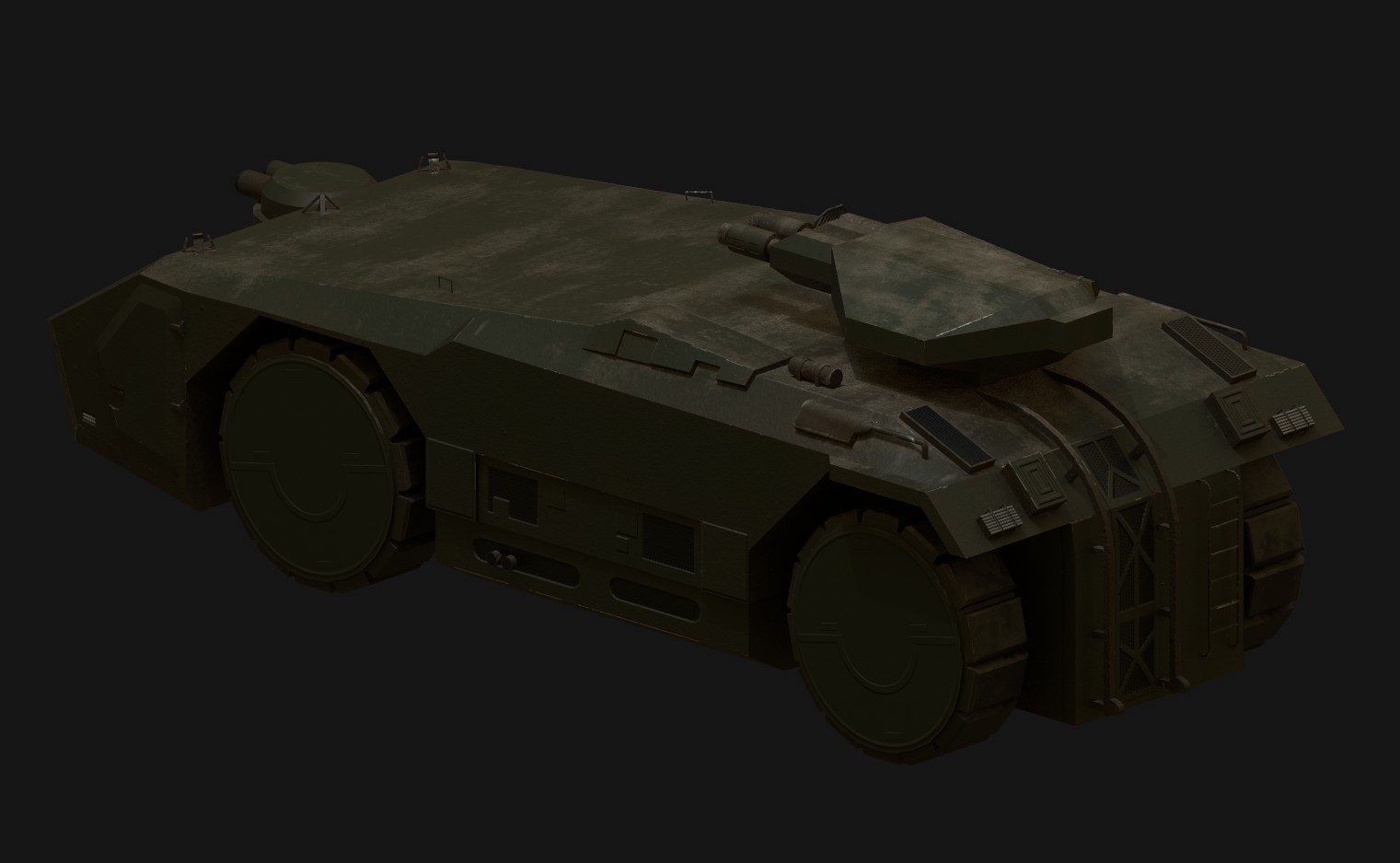 ArtStation - Aliens APC Vehicle