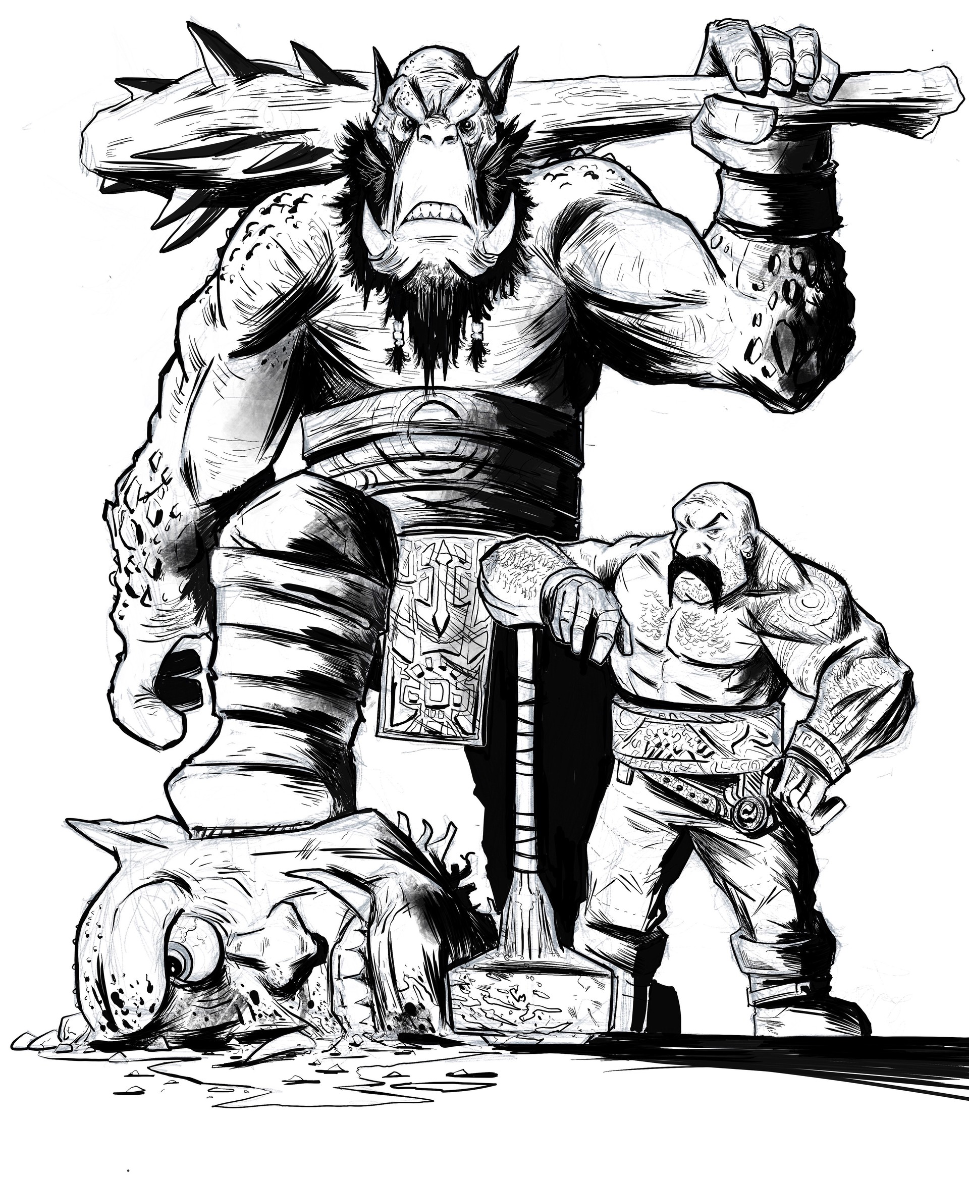 ArtStation - Troll hunting