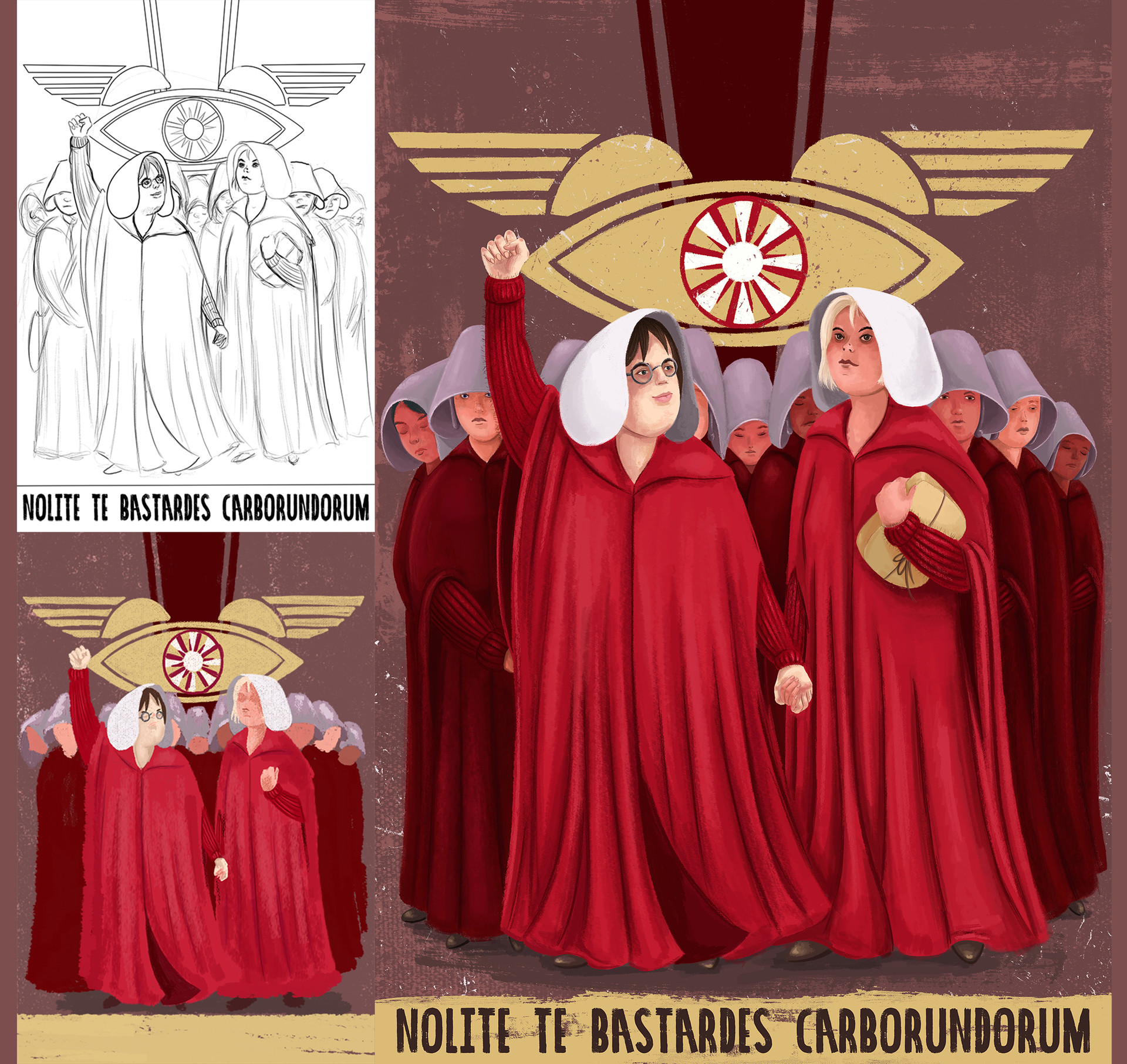 ArtStation - The Handmaid's Tale