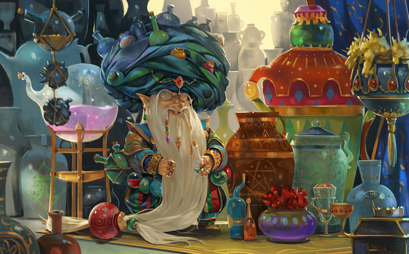 ArtStation - Potion seller
