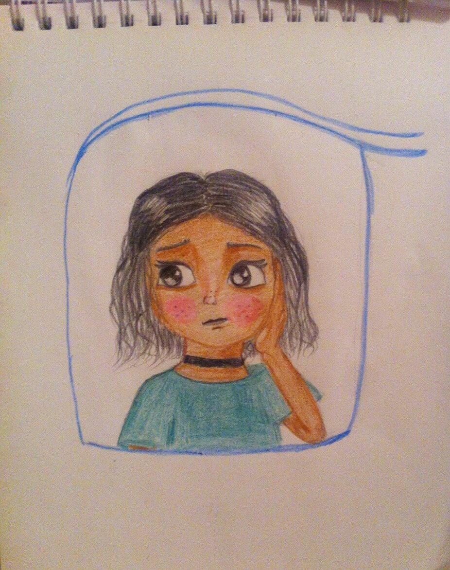 ArtStation - Bored girl