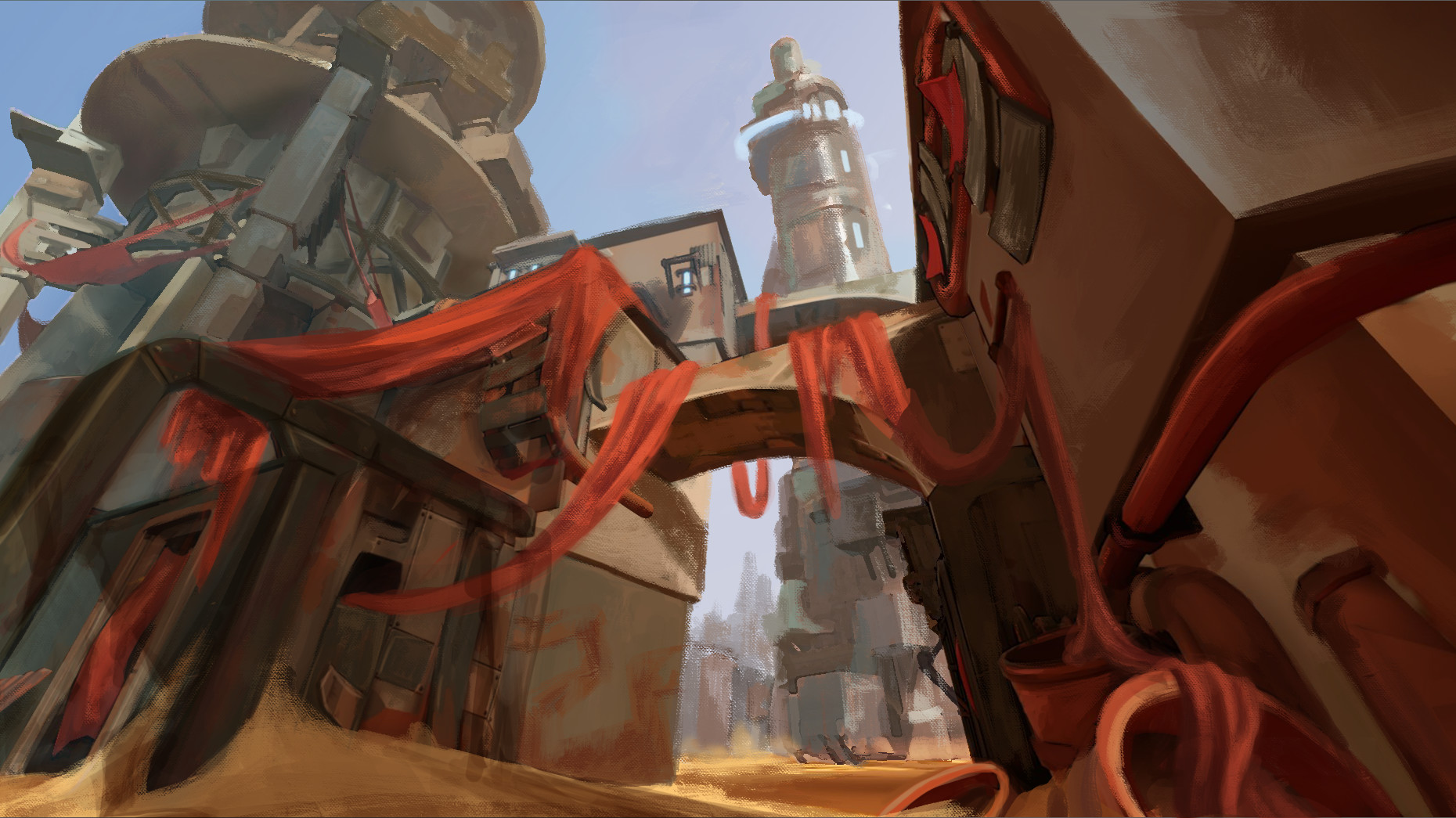 ArtStation - Exploring new areas for game To the core