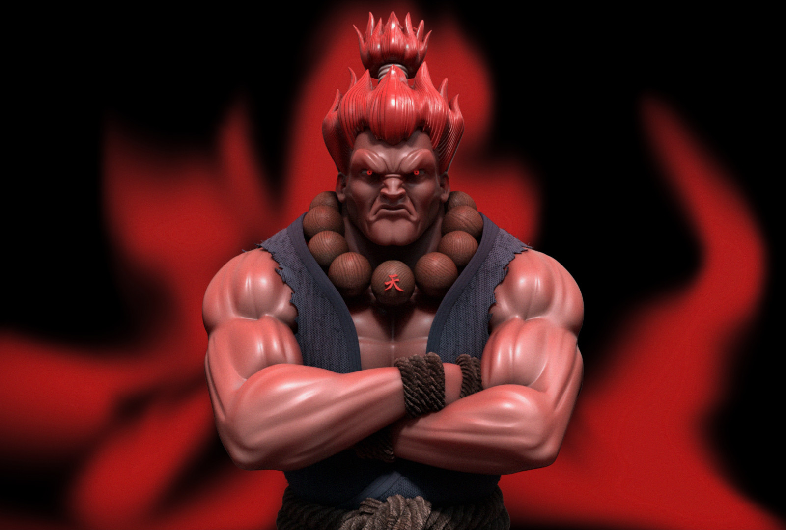ArtStation - Akuma Action Figure