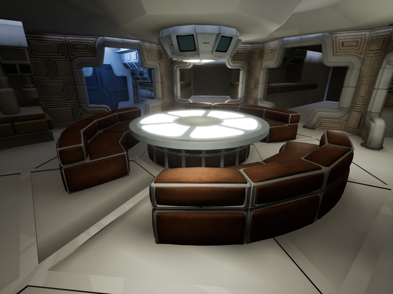 ArtStation - Aliens 1977 (Dinning area) work in progress