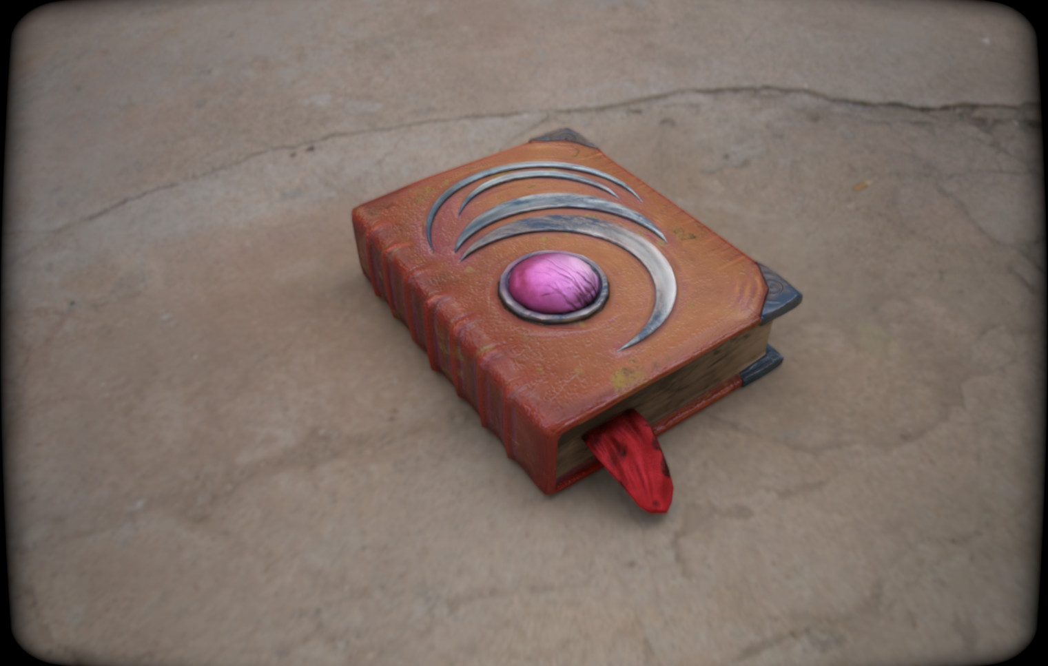 ArtStation - Low Poly Book Prop