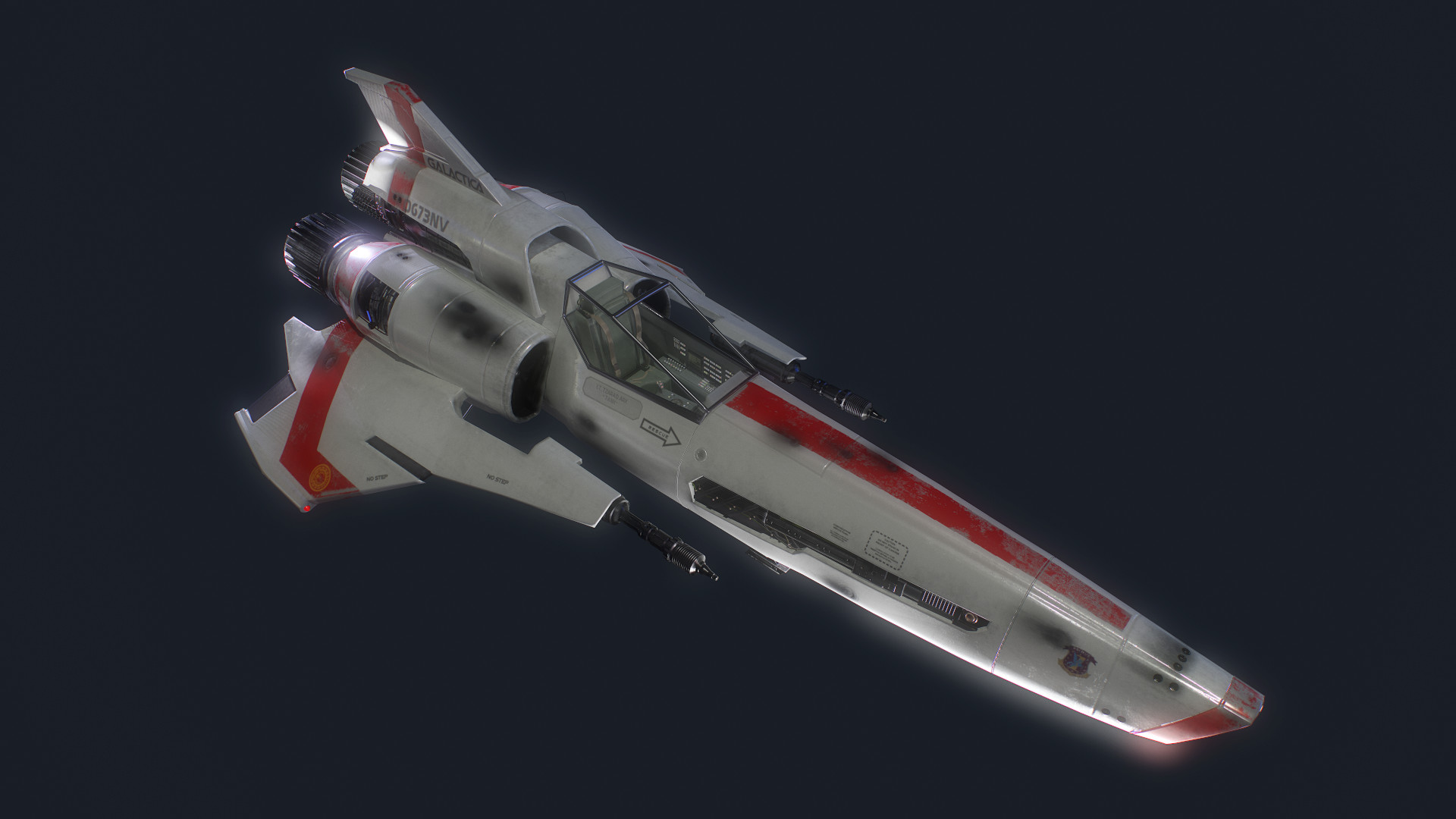 ArtStation - Galactica - Viper Mark II