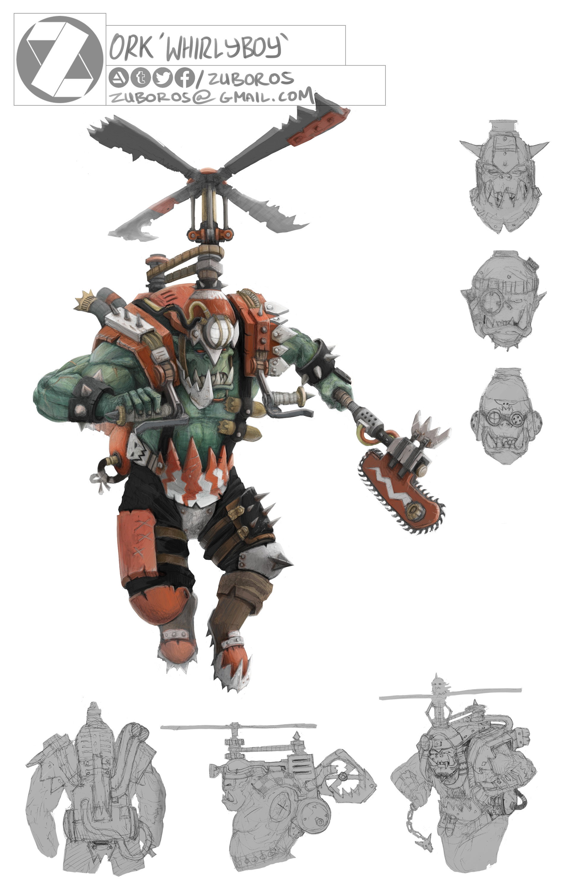 ArtStation - Ork Whirlyboyz