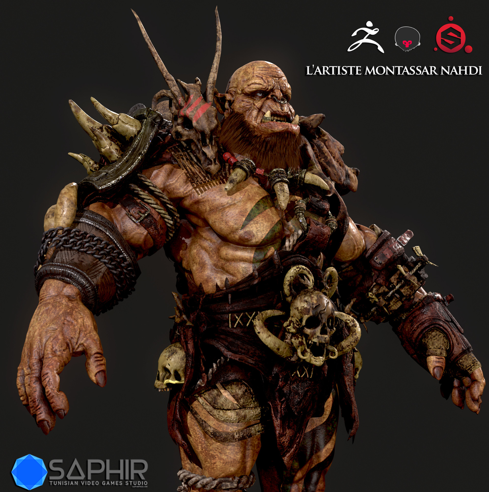 ArtStation - Monster orcs