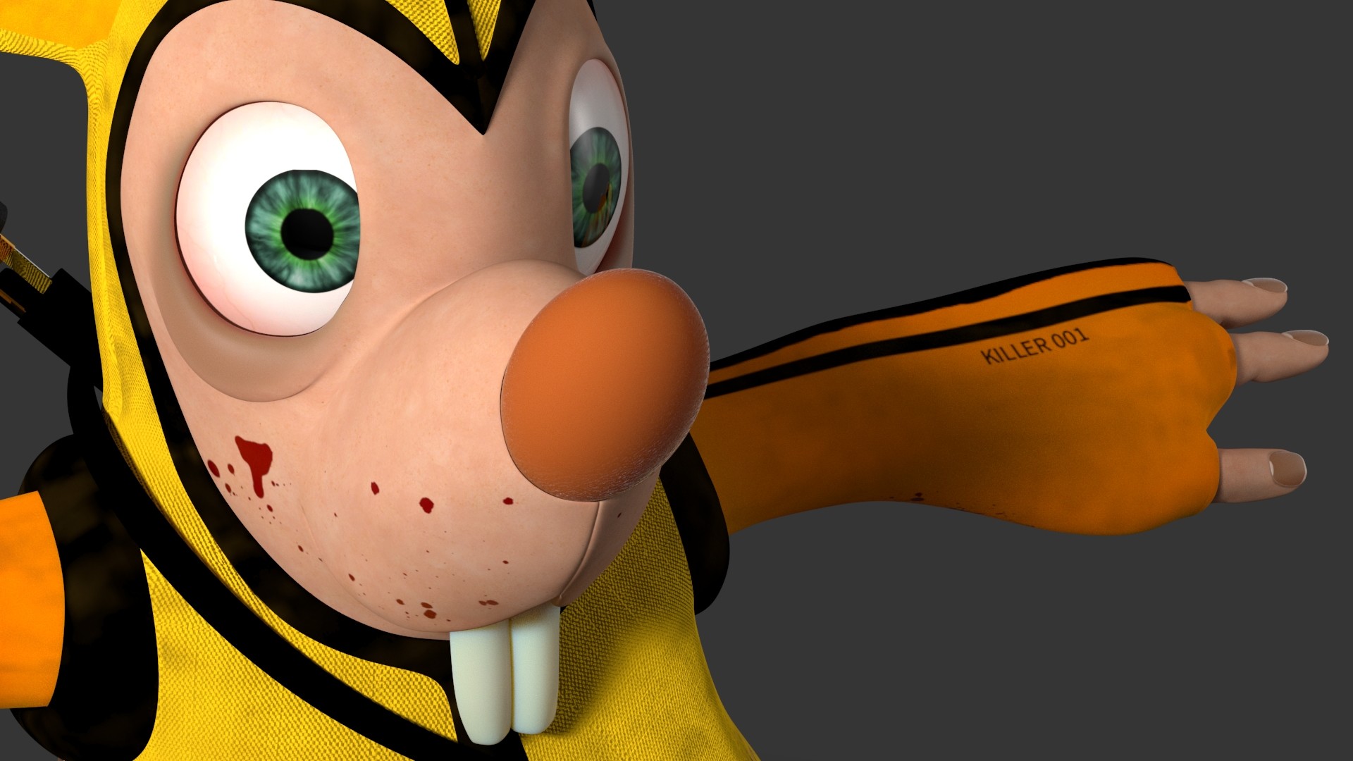 Celest Poh - Kill Bill Inspired Rat