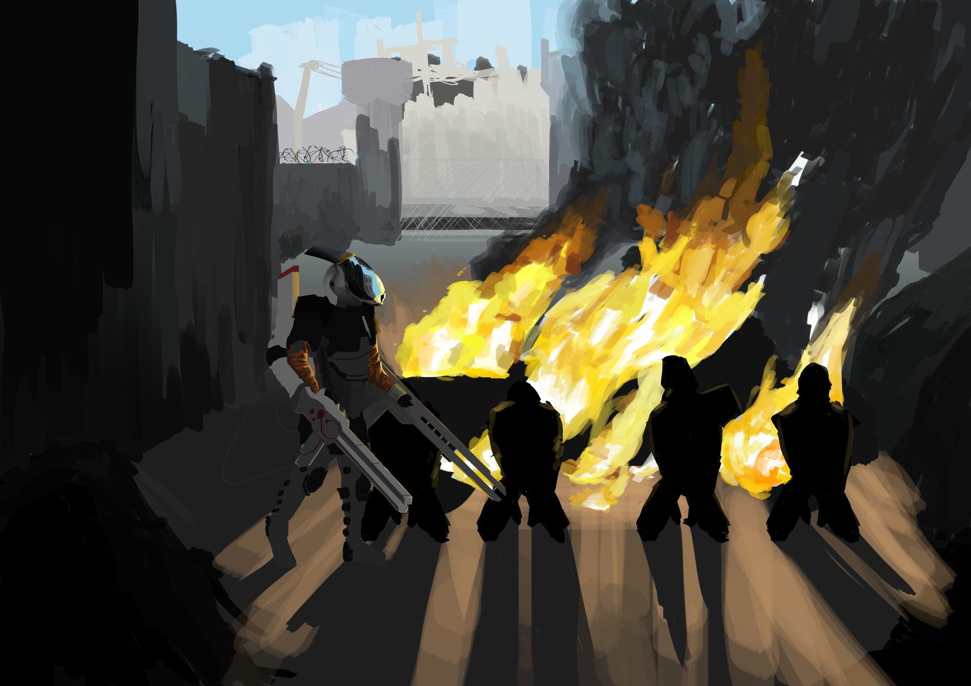 ArtStation - Dystopian Concept