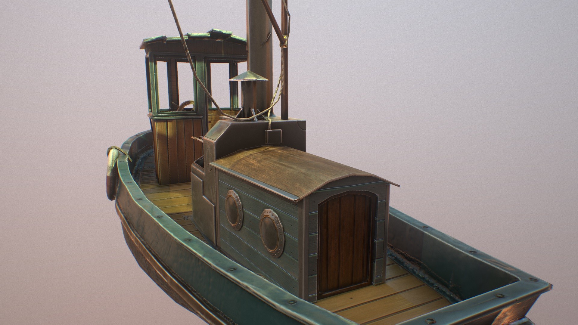RalfHakkesteegt.com - 1900's Steam powered Fishing Boat
