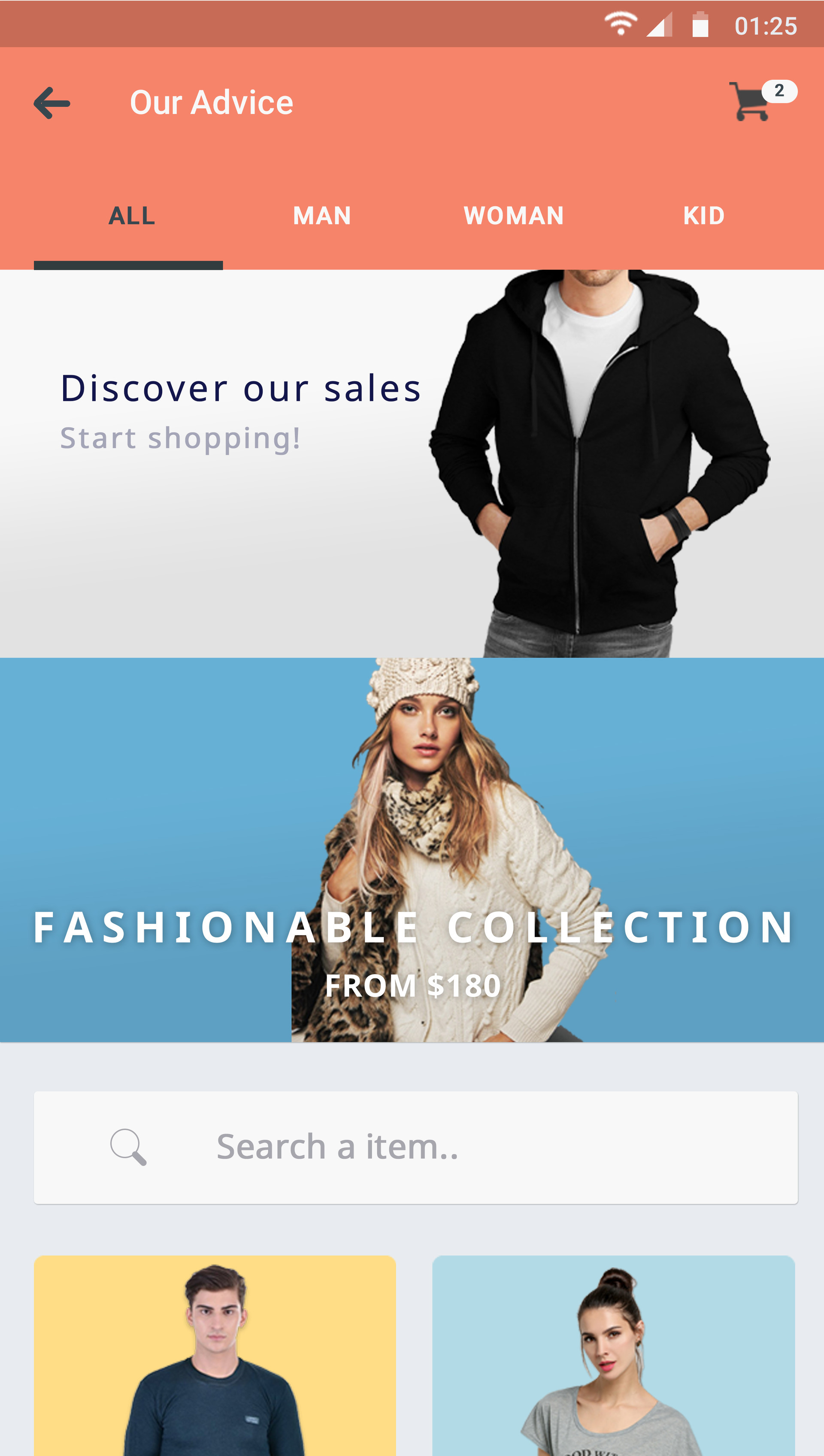 ArtStation - E-commerce UI kit