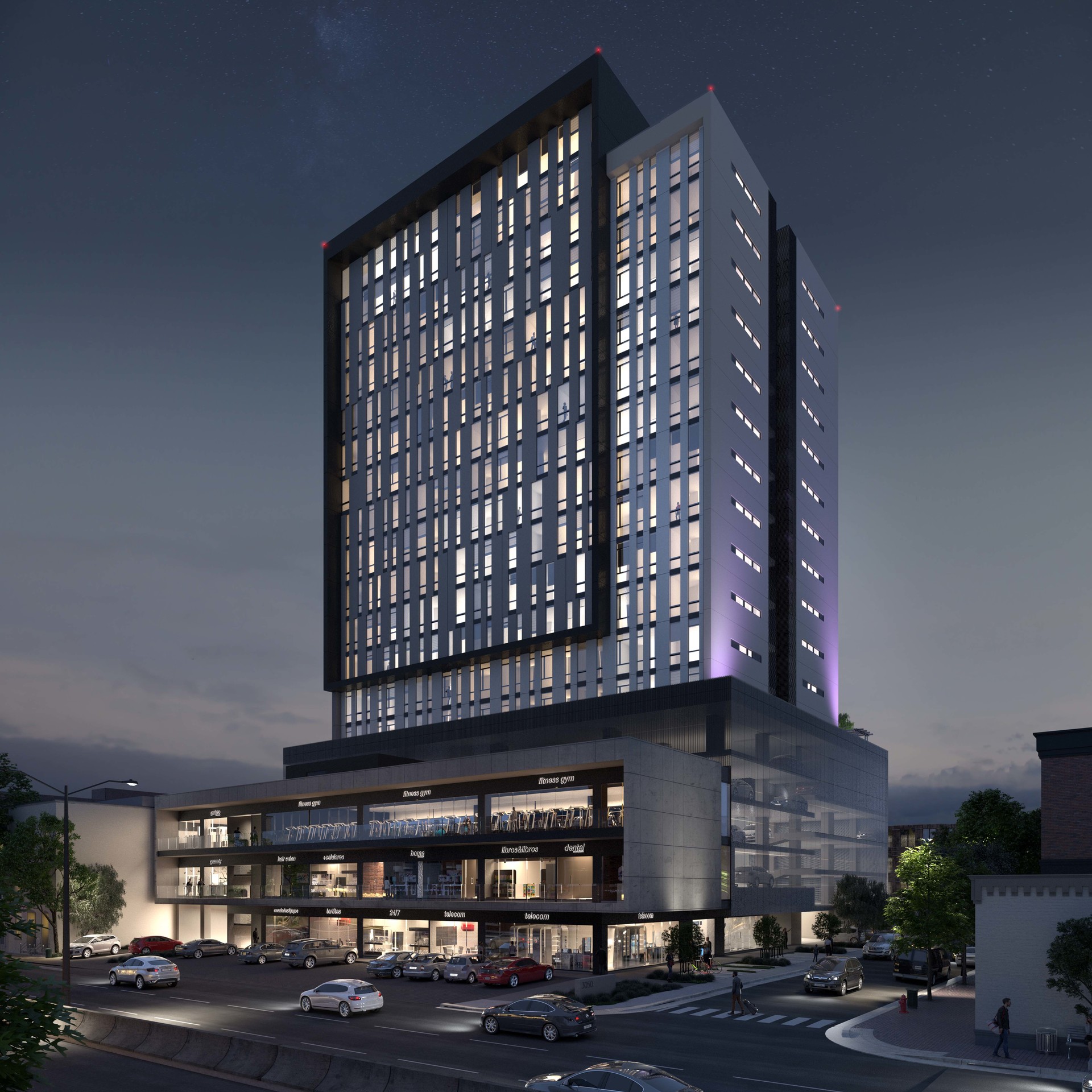 ArtStation - Building Tower on Monterrey Mex