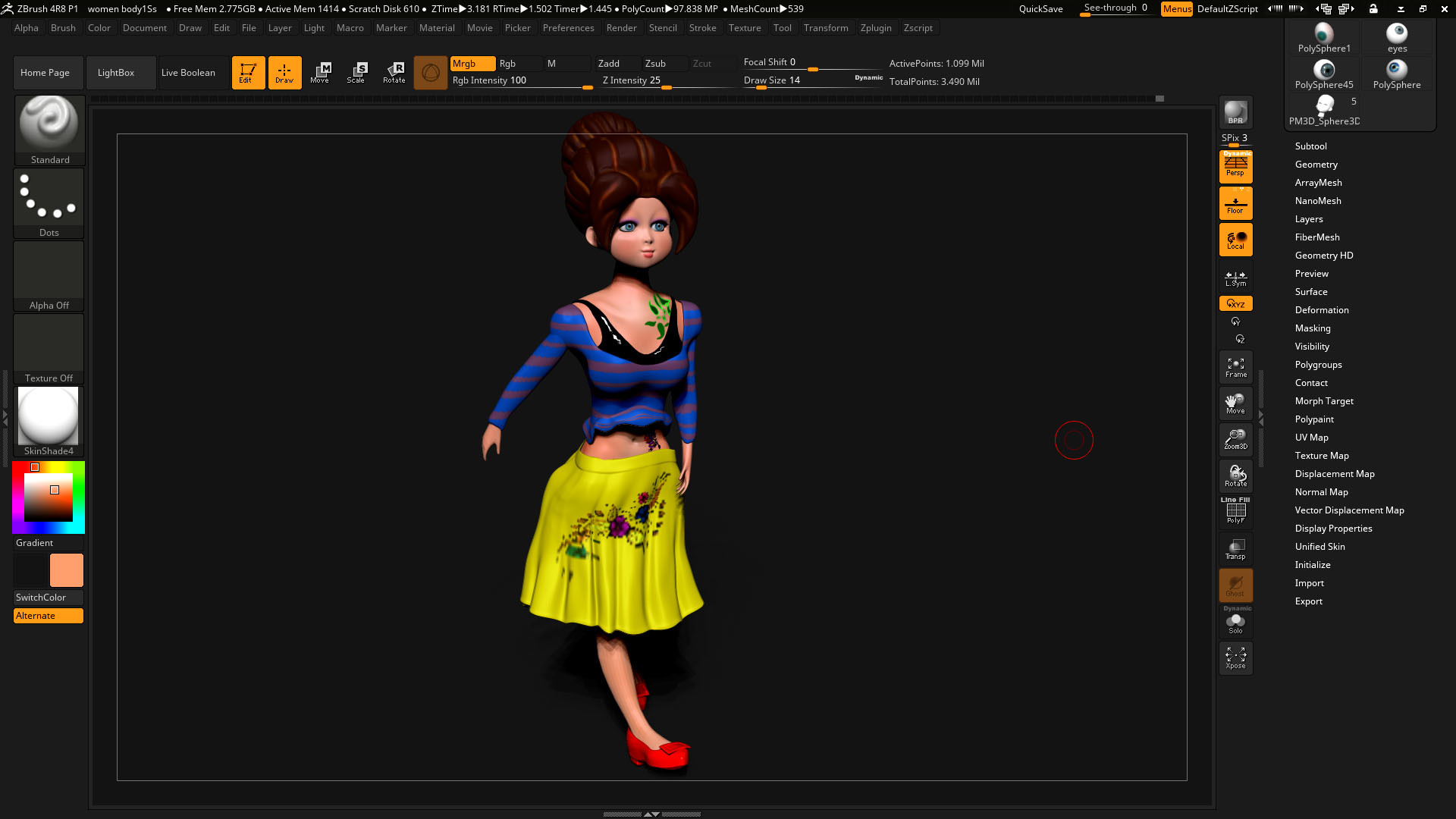 ArtStation - Cartoon Character Modelling
