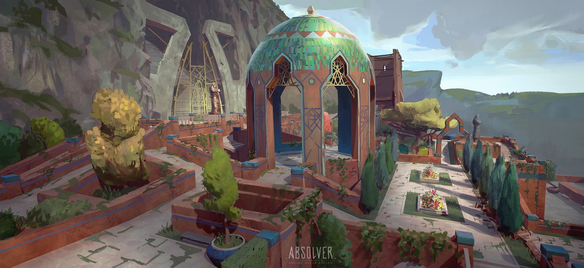 ArtStation - Absolver - 3v3 Maps Concept