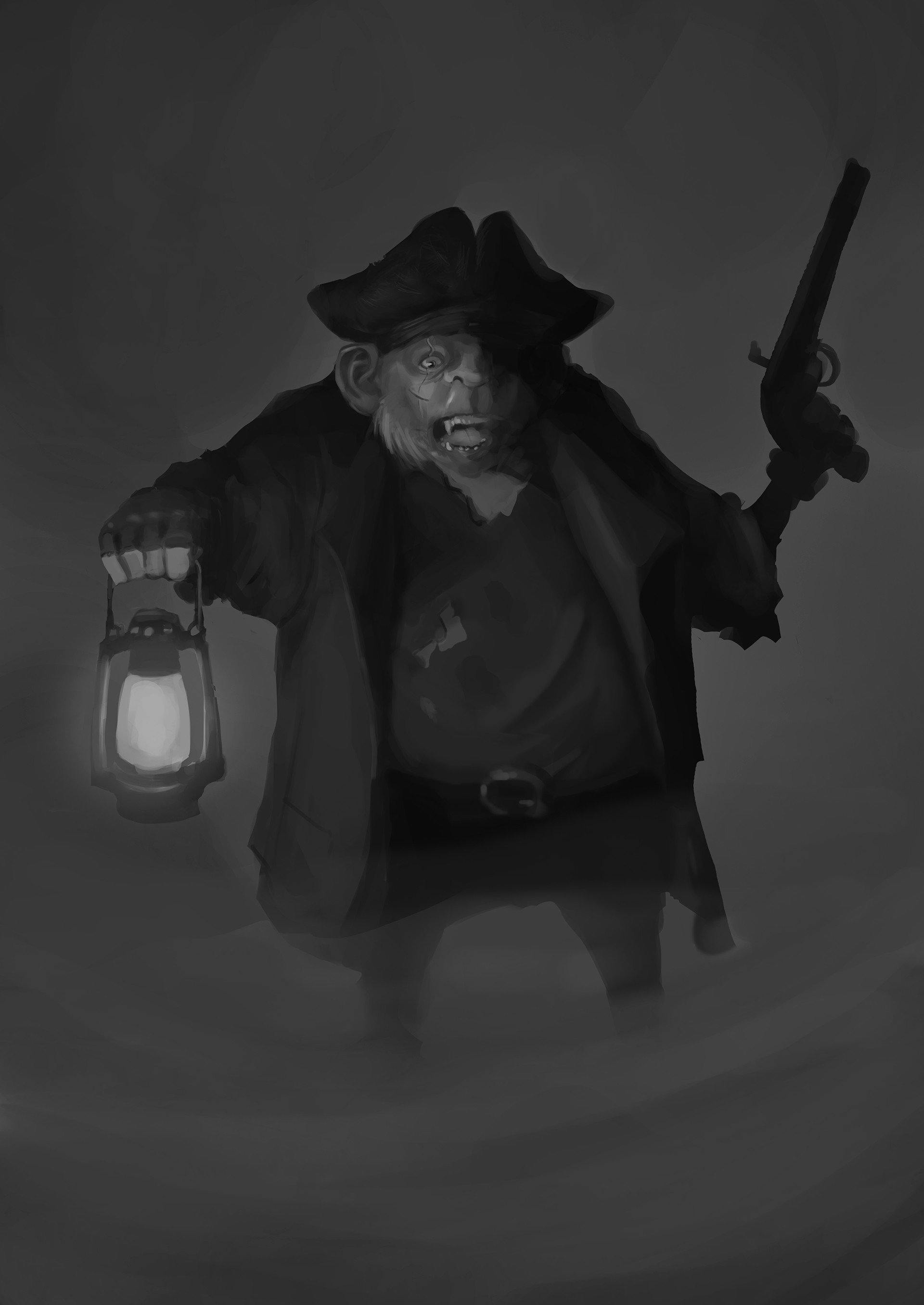 ArtStation - Monkey Pirate