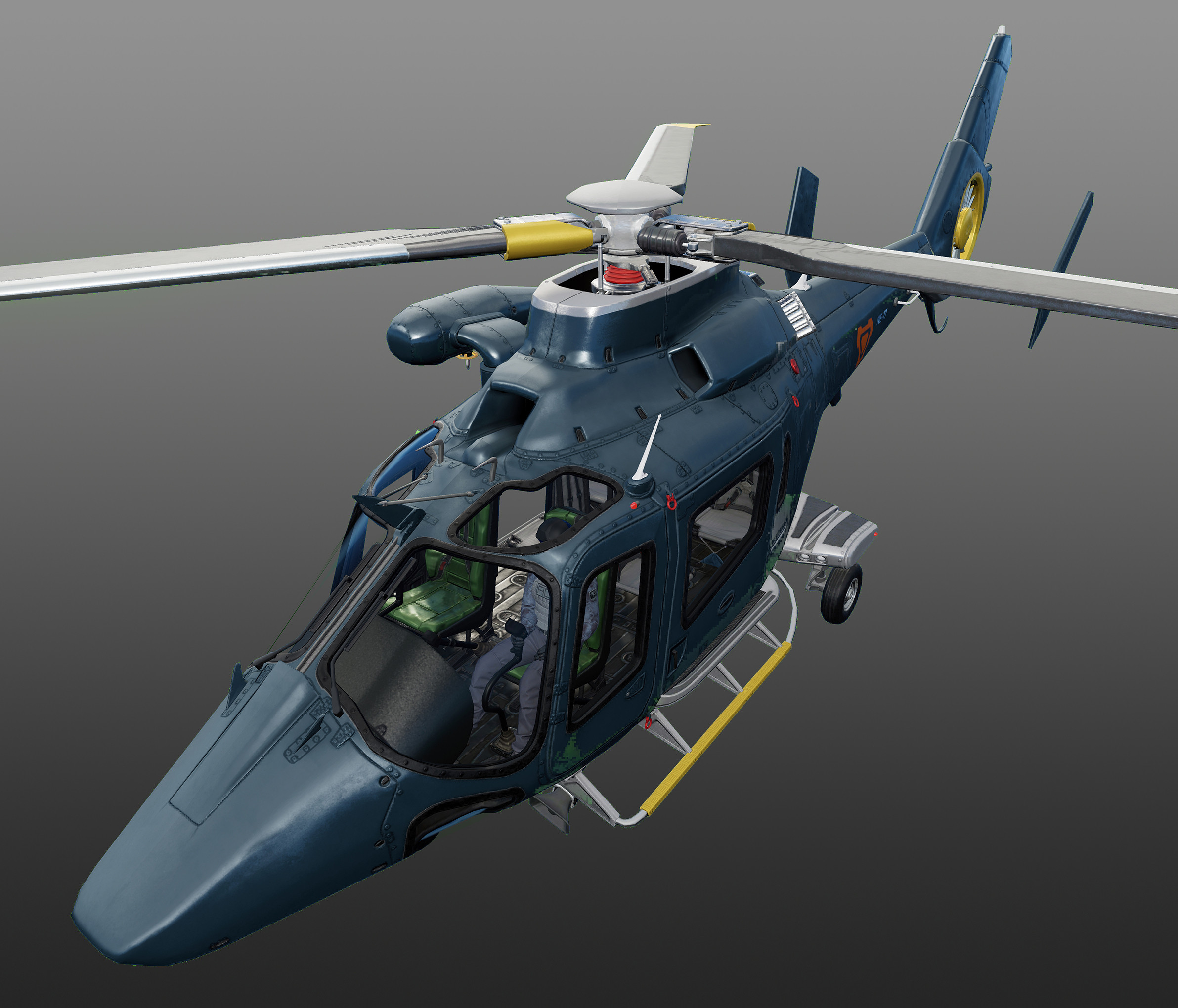 Desmond Walsh - Jurassic World Evolution - ACU Helicopter