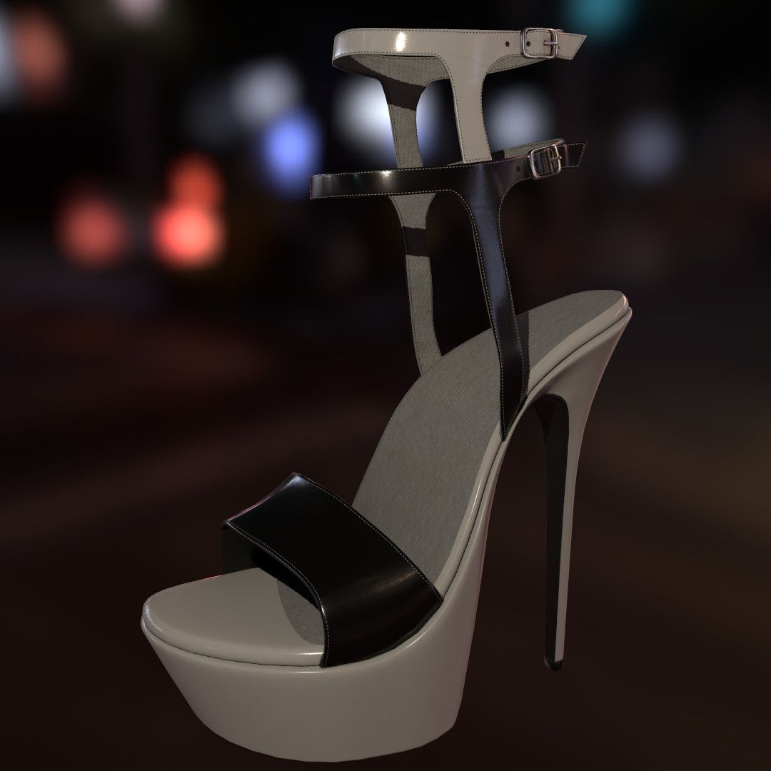 ArtStation - High Heel Sandals