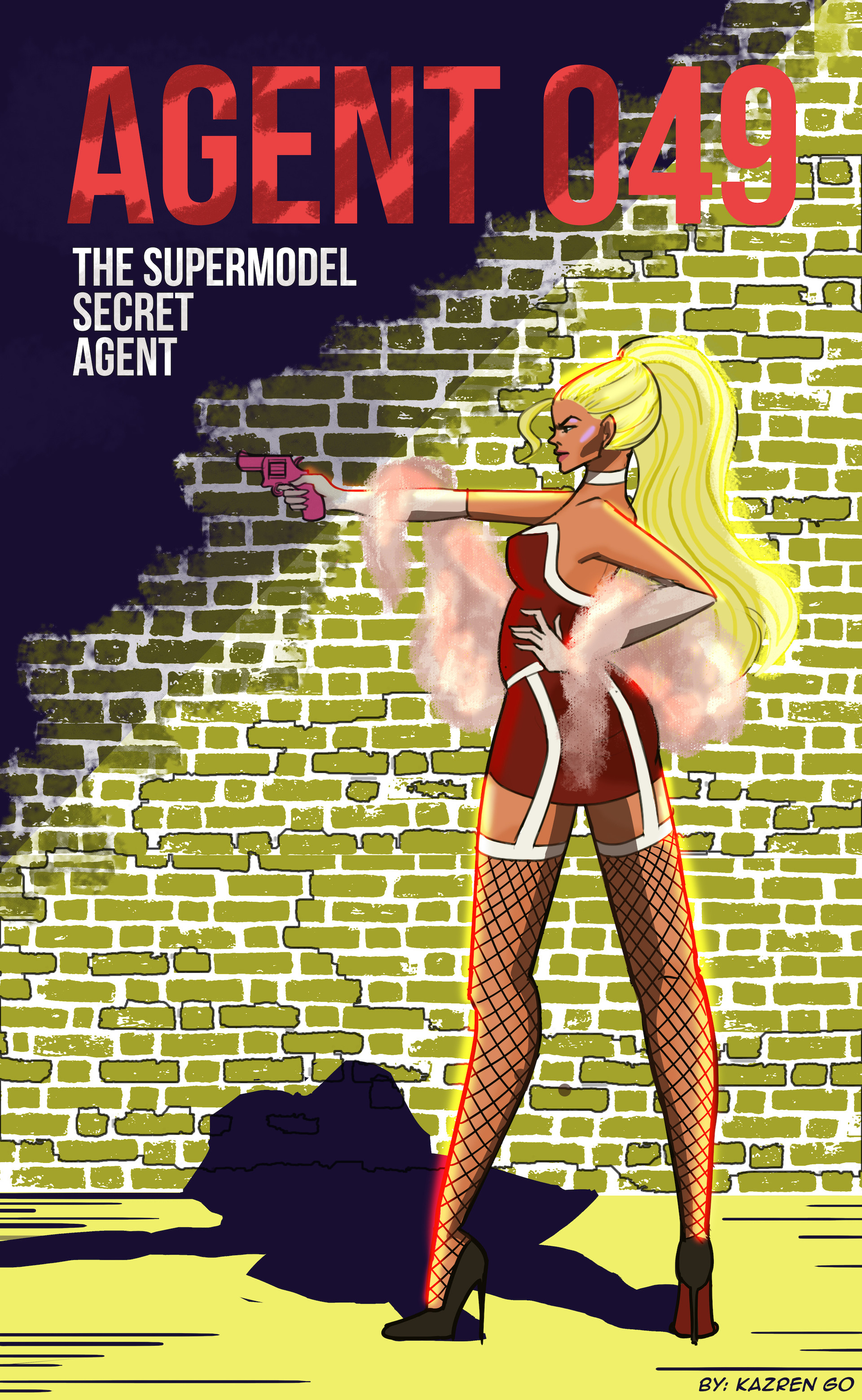 ArtStation - Agent 049: The Supermodel Secret Agent