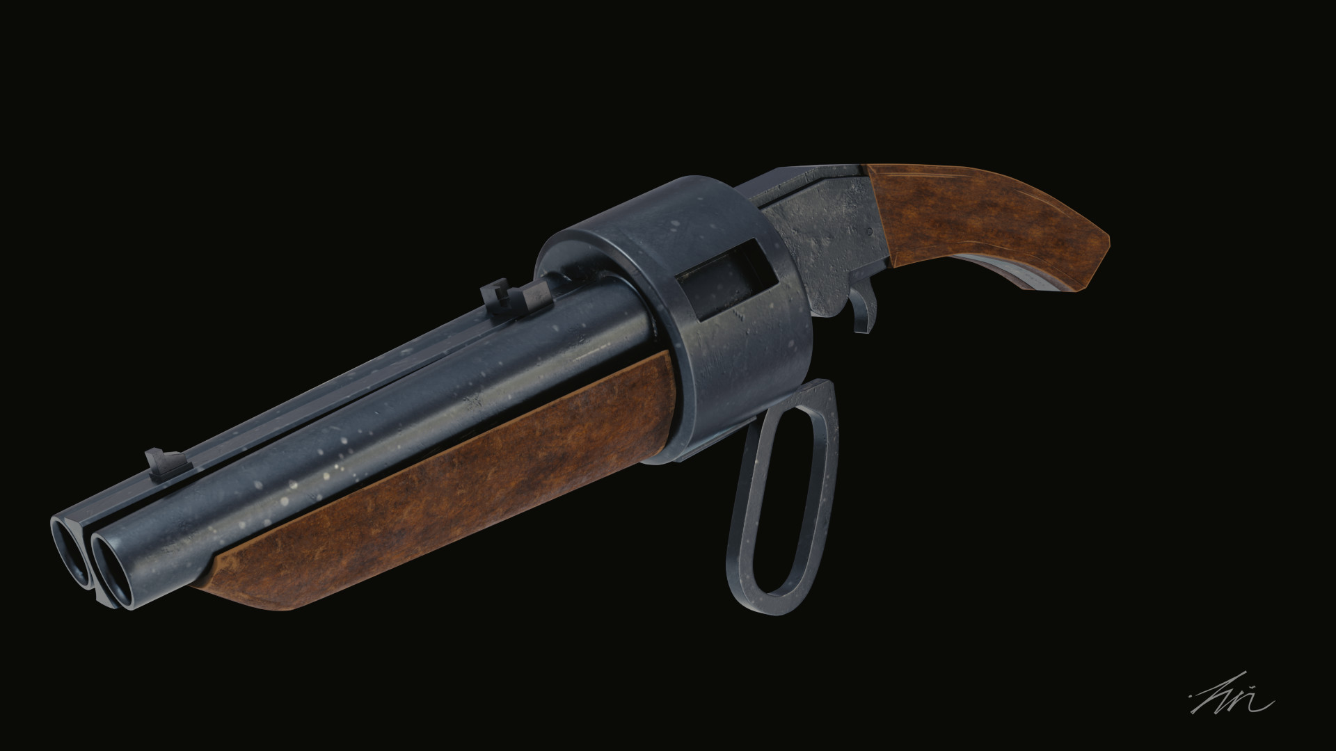 Hubert Choi - Hard Surface - Scatter gun