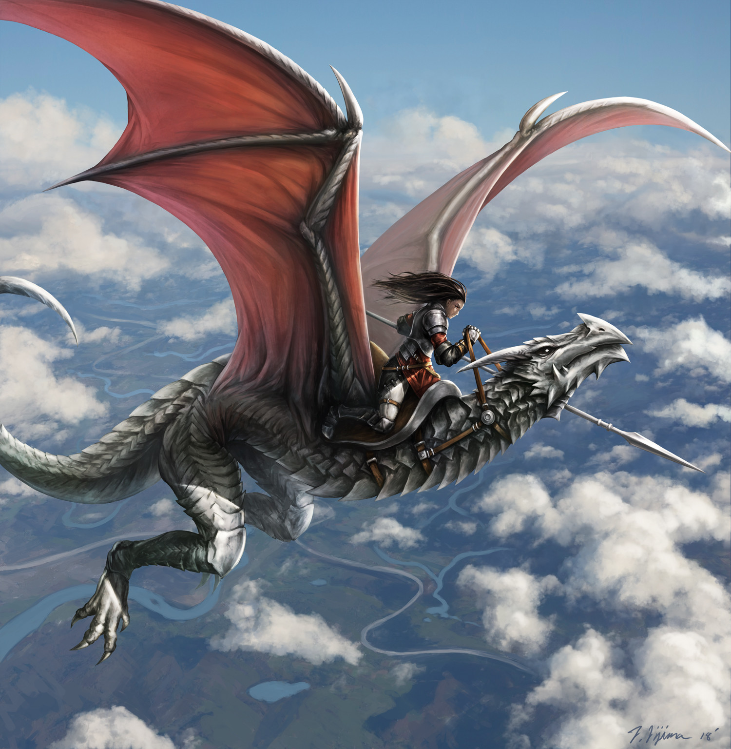 ArtStation - Dragon Rider