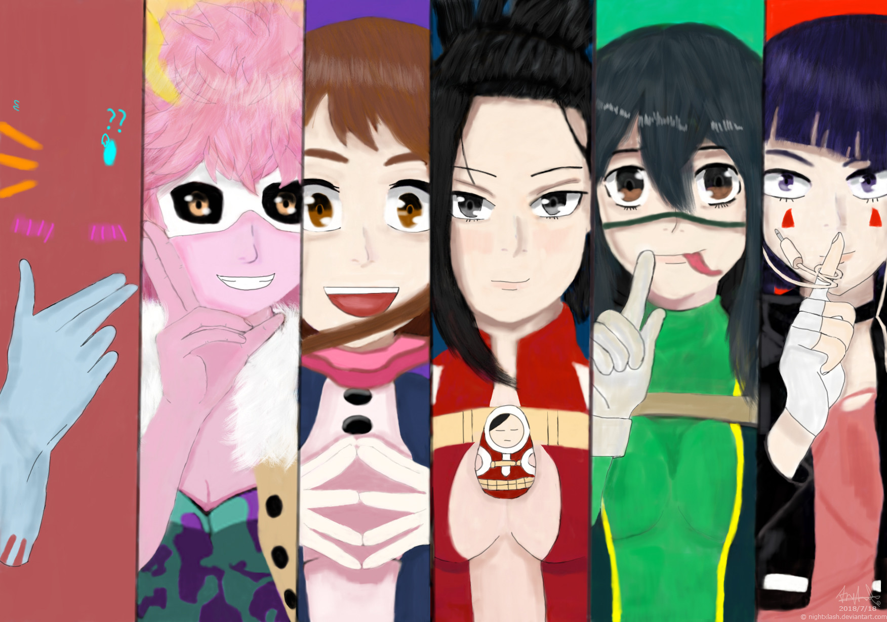 ArtStation - BNHA girls