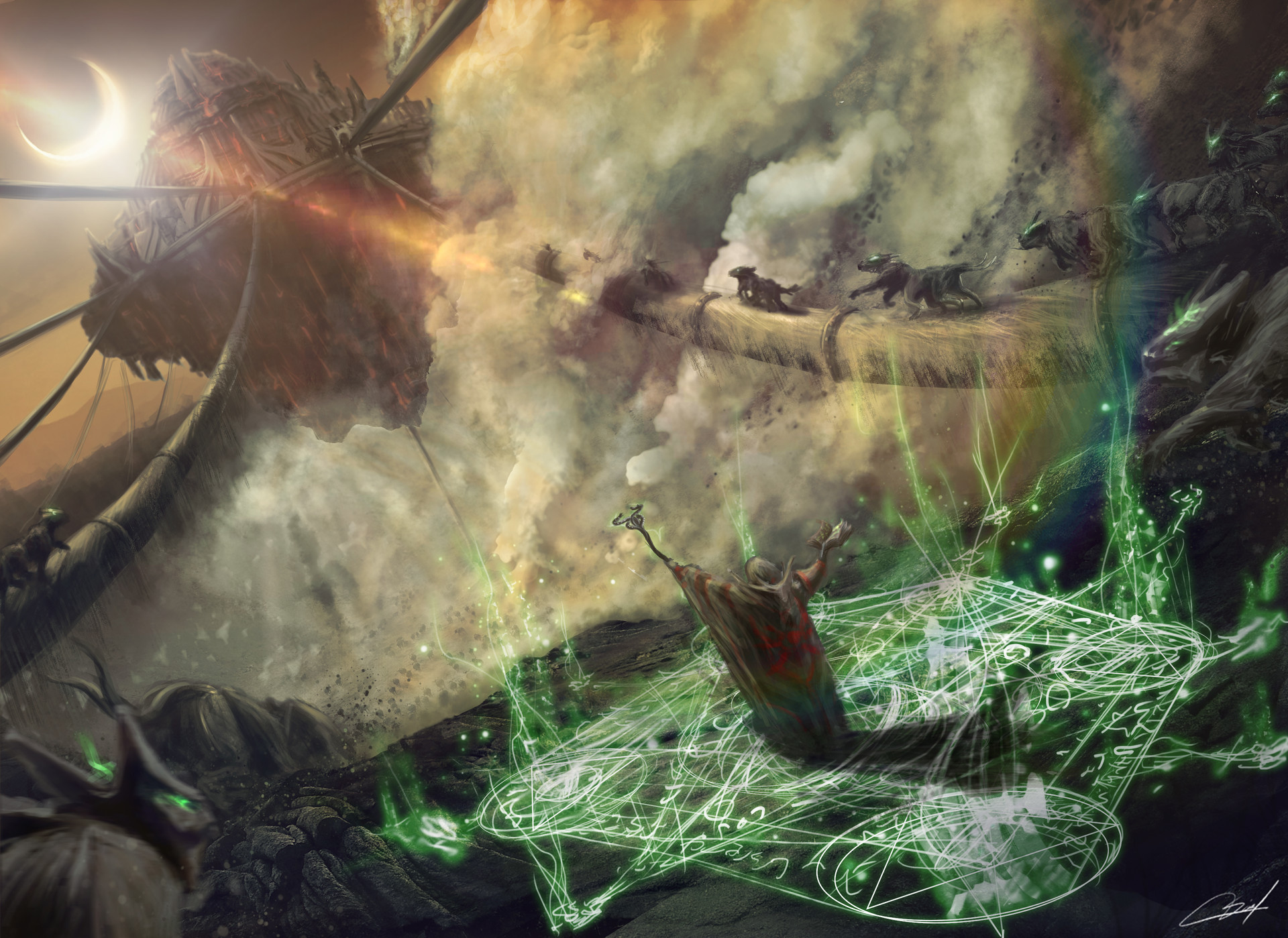 ArtStation - Siege of Alphard