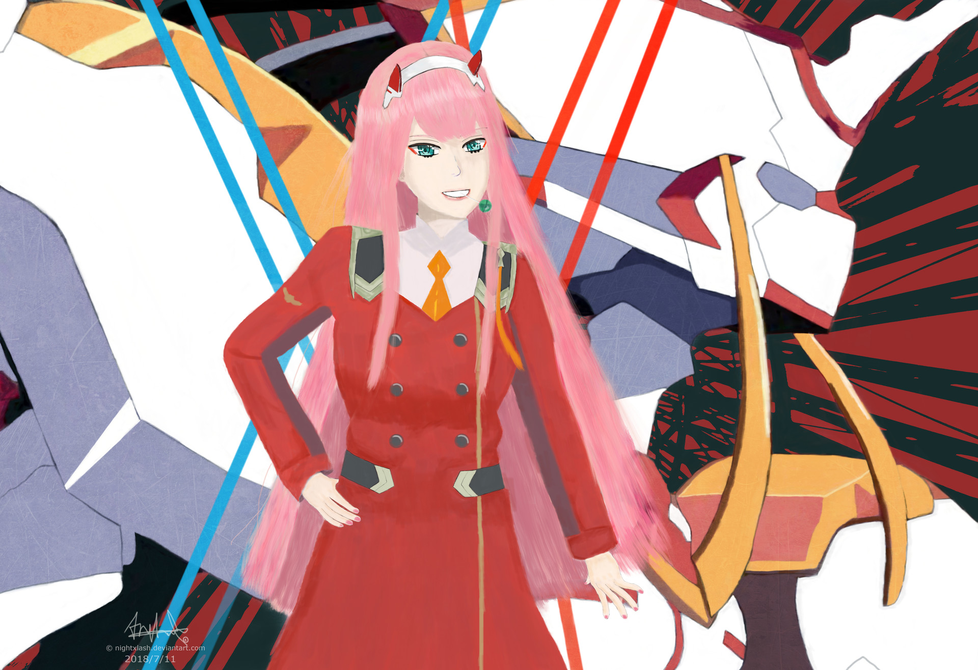 ArtStation - Zero Two