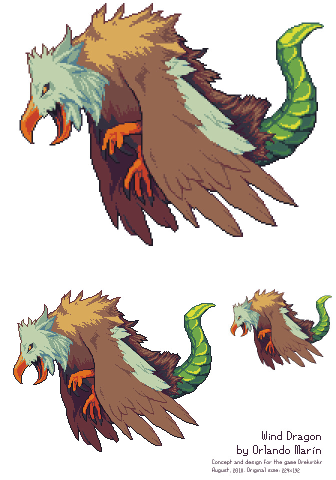 ArtStation - Wind Dragon