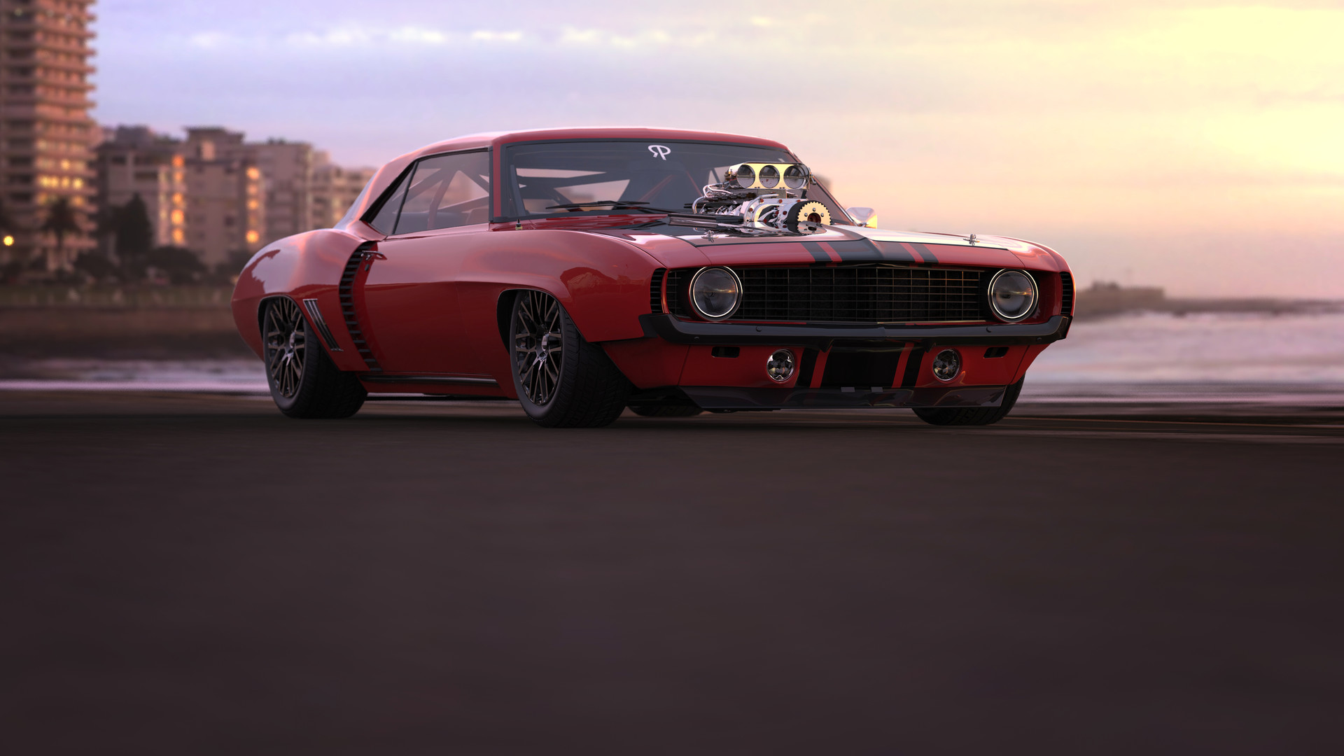 ArtStation - 69 Camaro SS I.
