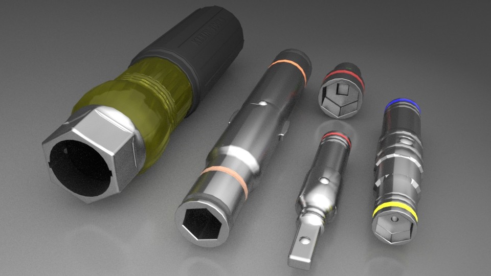 ArtStation - 7 in 1 Nut Driver