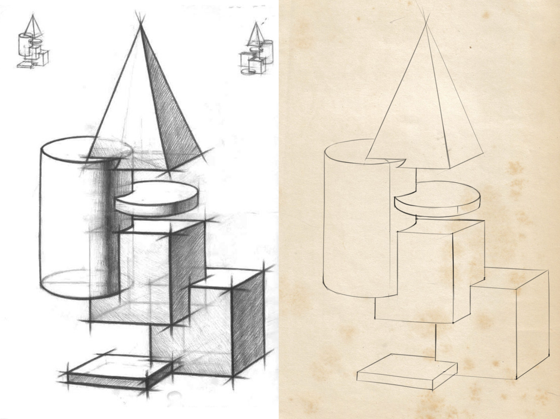 ArtStation - Shape Study