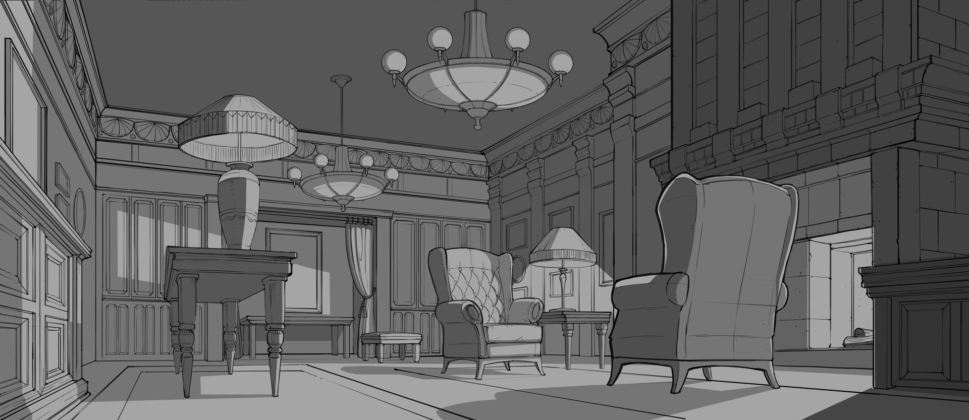 ArtStation - scene, perspective