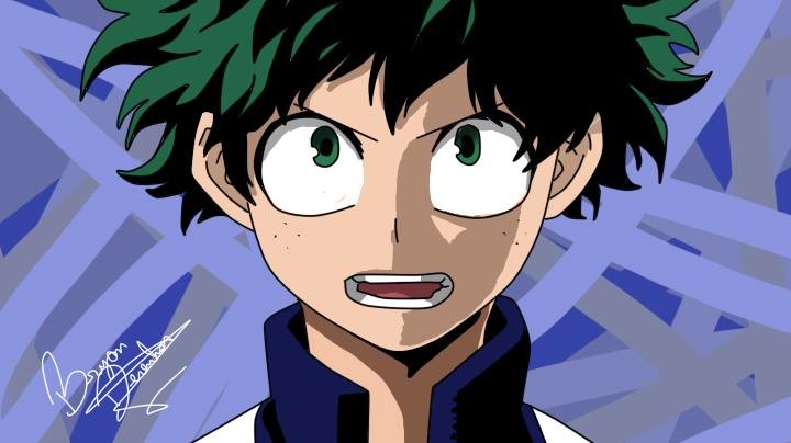ArtStation - Drawing Midoriya