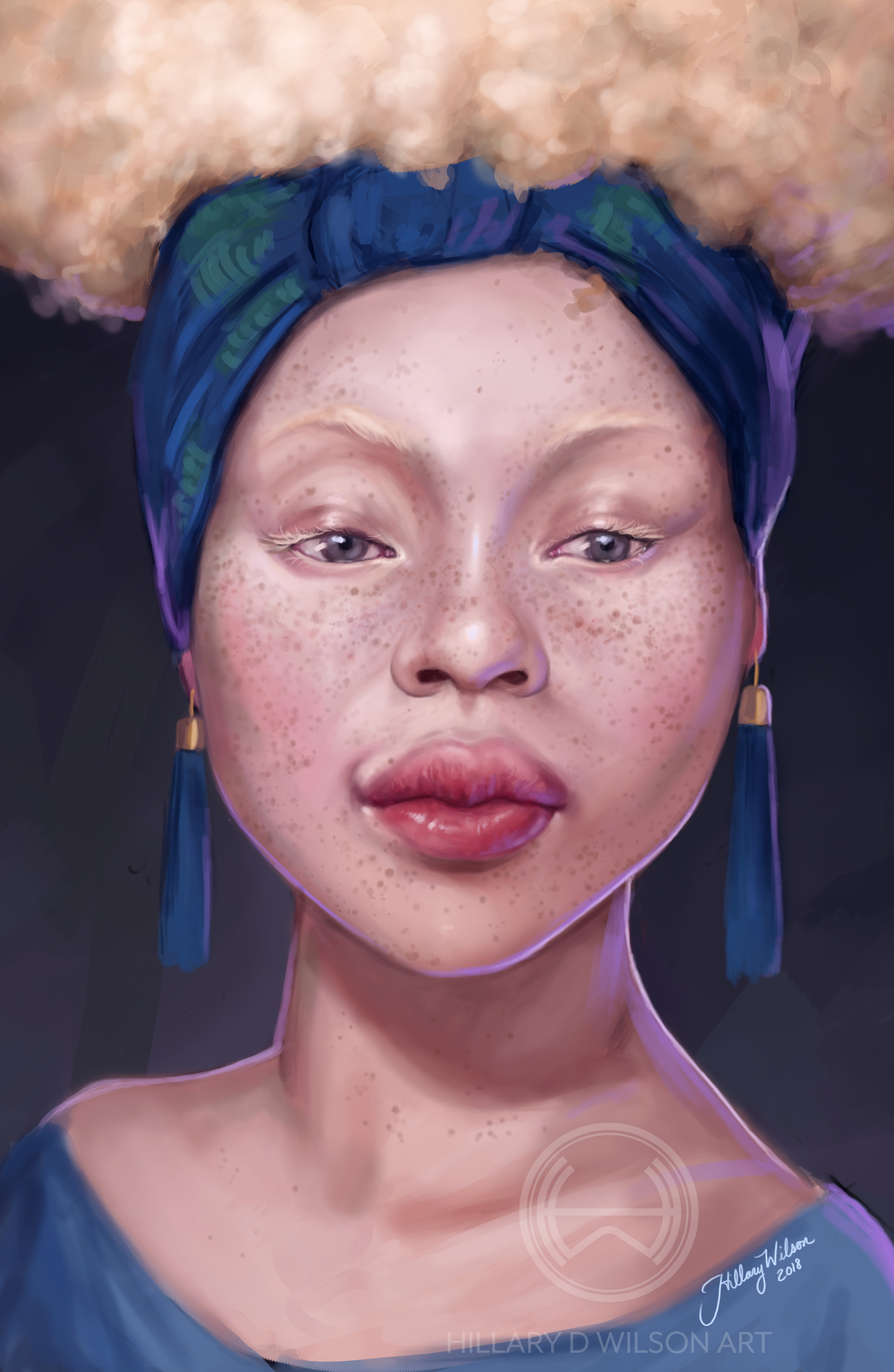 ArtStation - Albino Woman