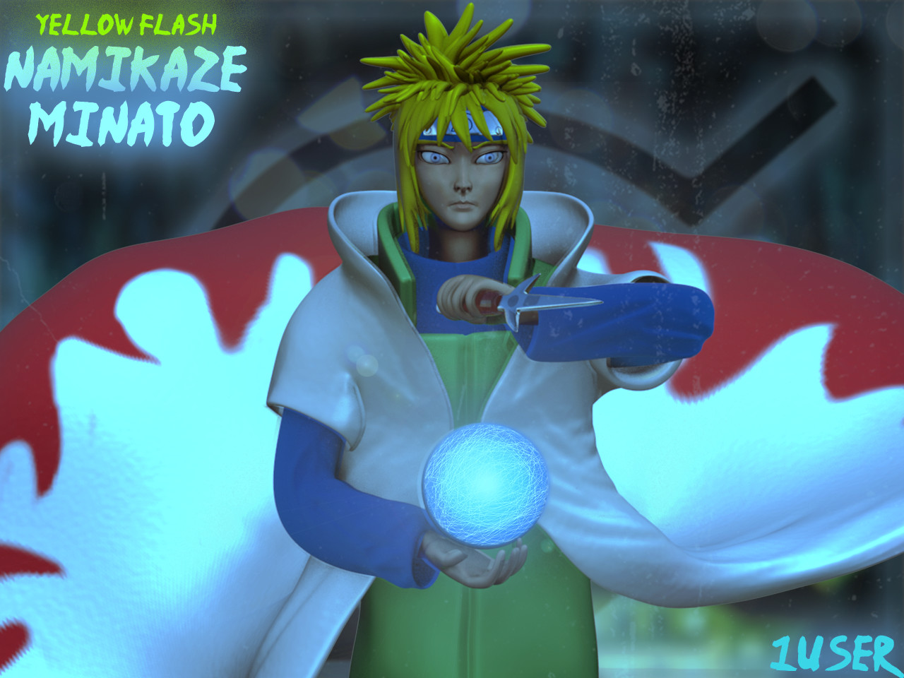 ArtStation - Namikaze Minato quick sculpt