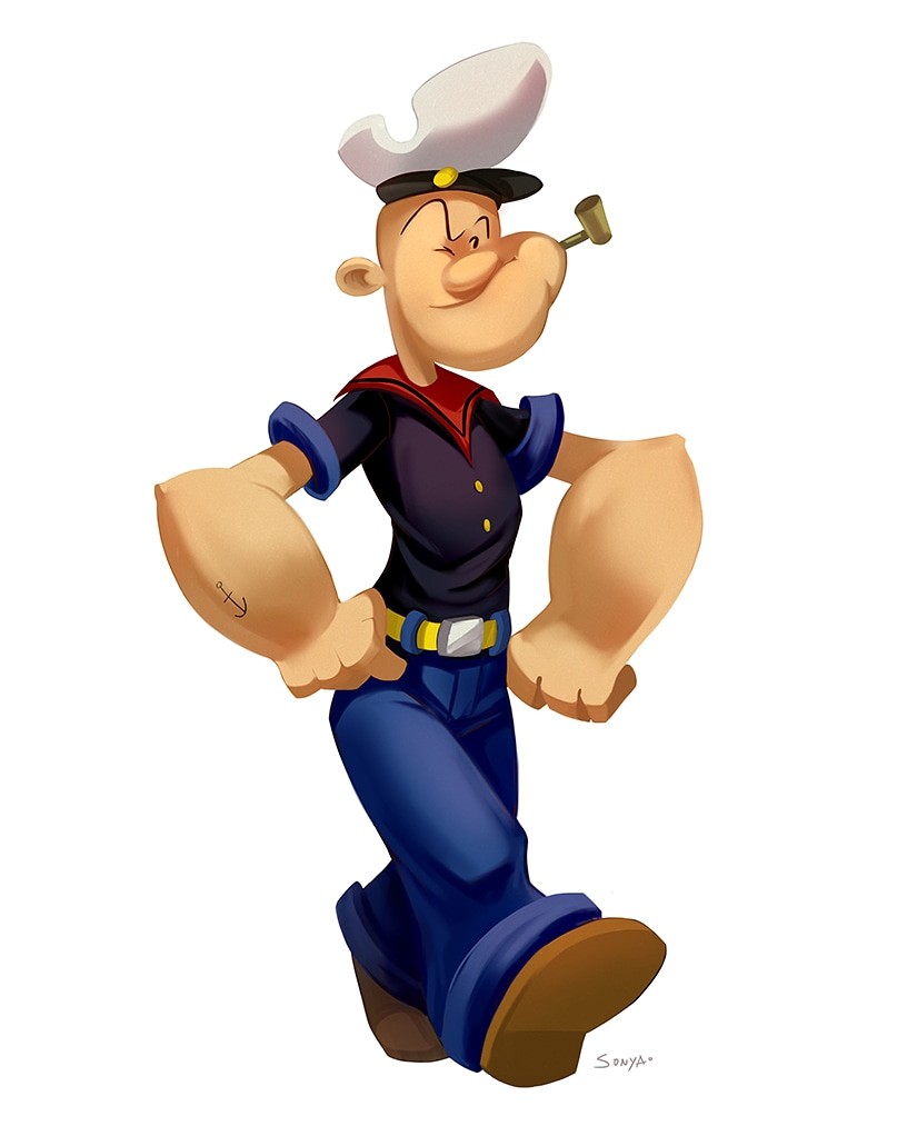 ArtStation - Popeye fan art