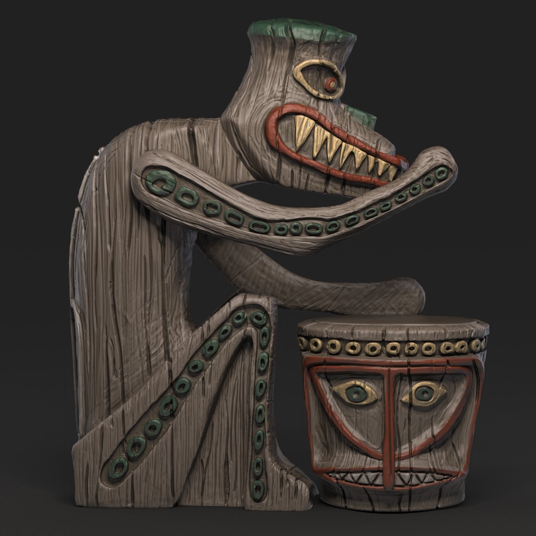 Andrew Martin - Tiki Drummer