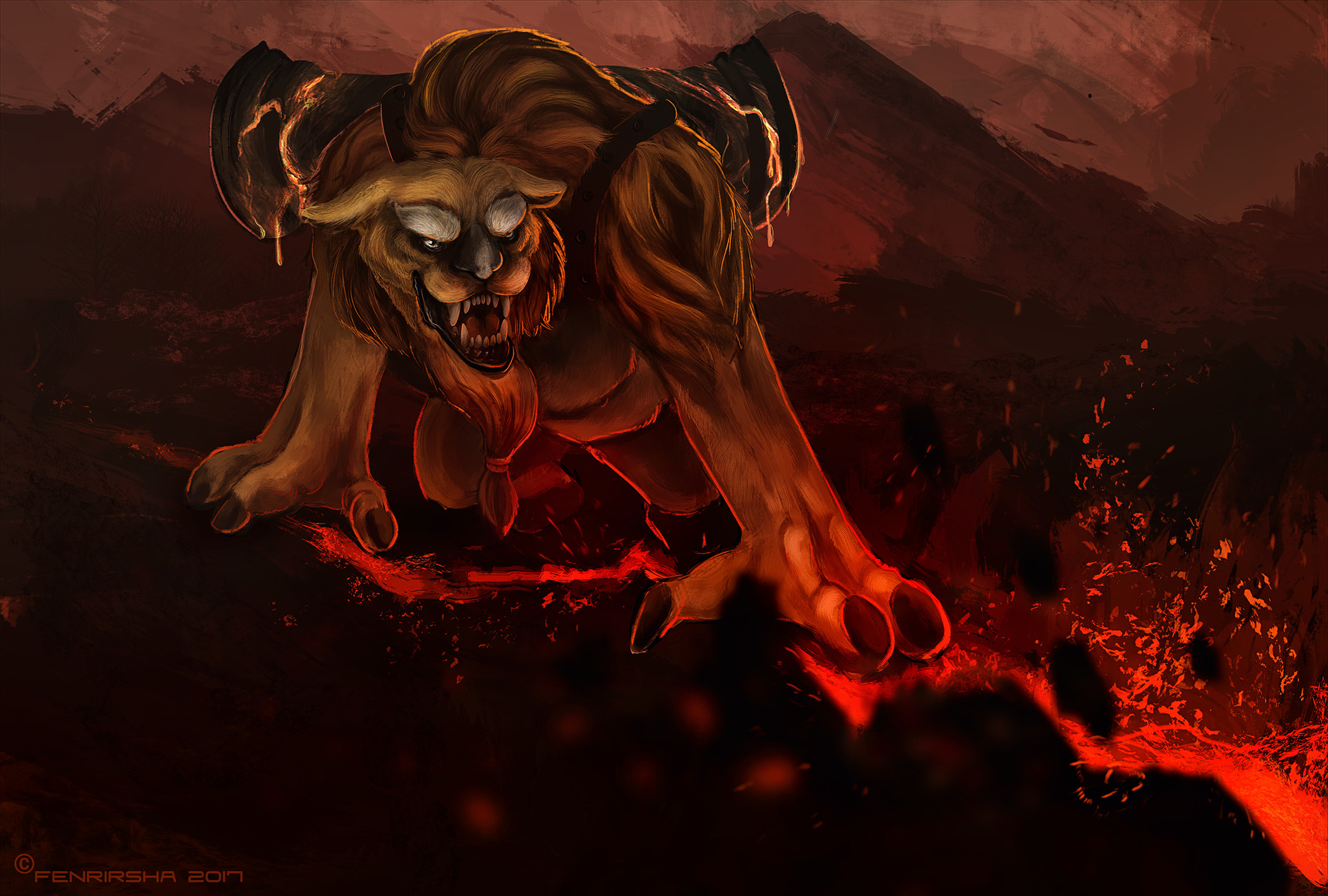 ArtStation - Raigor Stonehoof, the Earthshaker